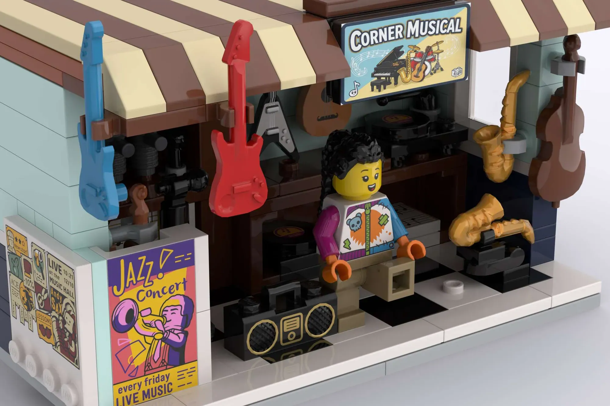 Corner Musical | LEGO® Ideas