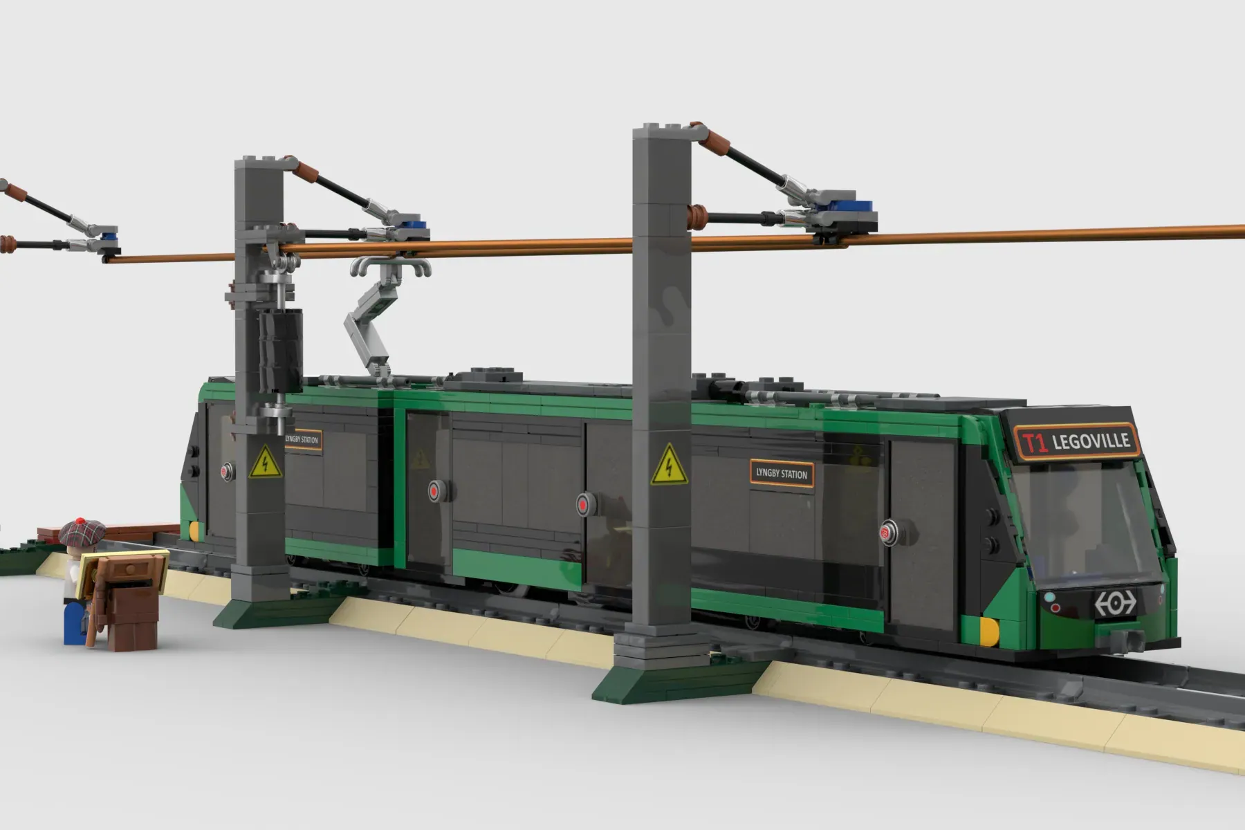 New Light Rail Train – Stud.IO | LEGO® Ideas