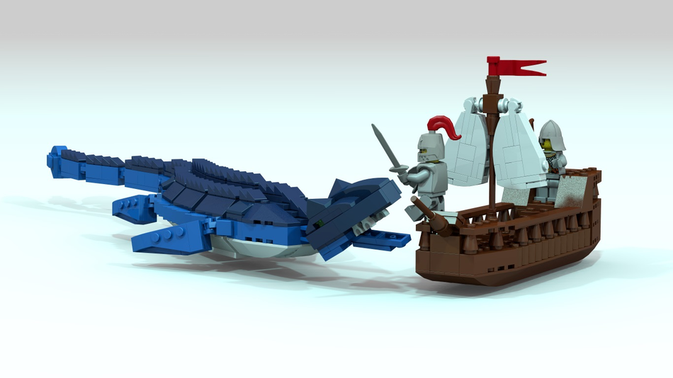 Lego Kraken Attack