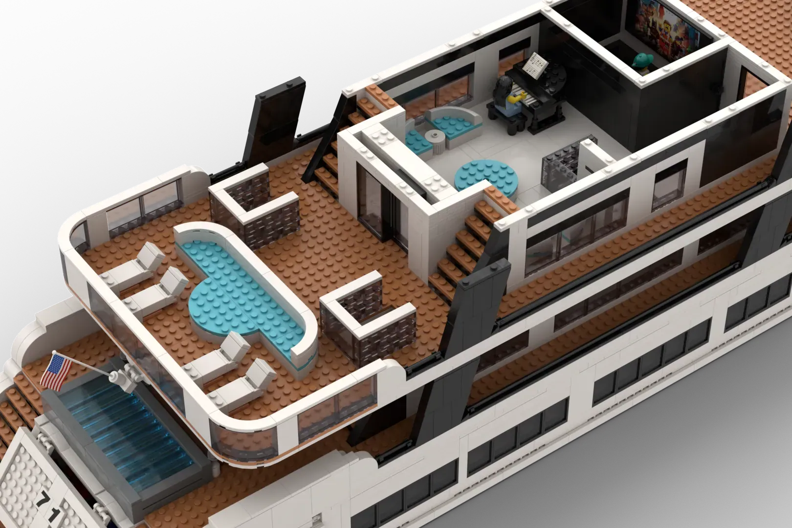 Mega Yacht | LEGO® Ideas