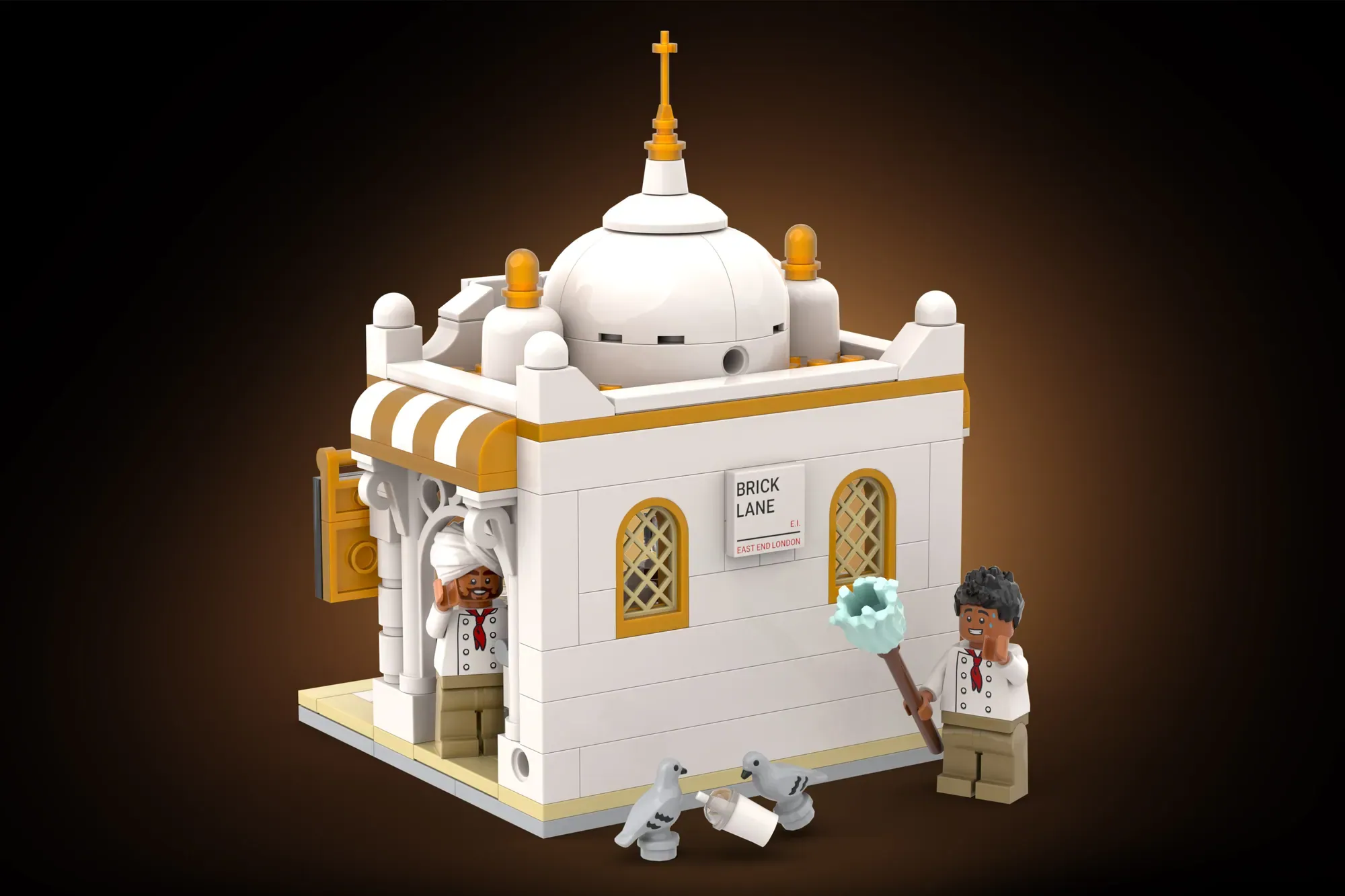 Naan Stop Curry: A Brick Lane Kiosk | LEGO® Ideas