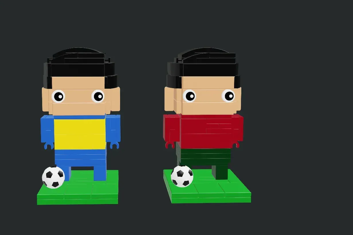 Cristiano Ronaldo Brickheadz | LEGO® Ideas