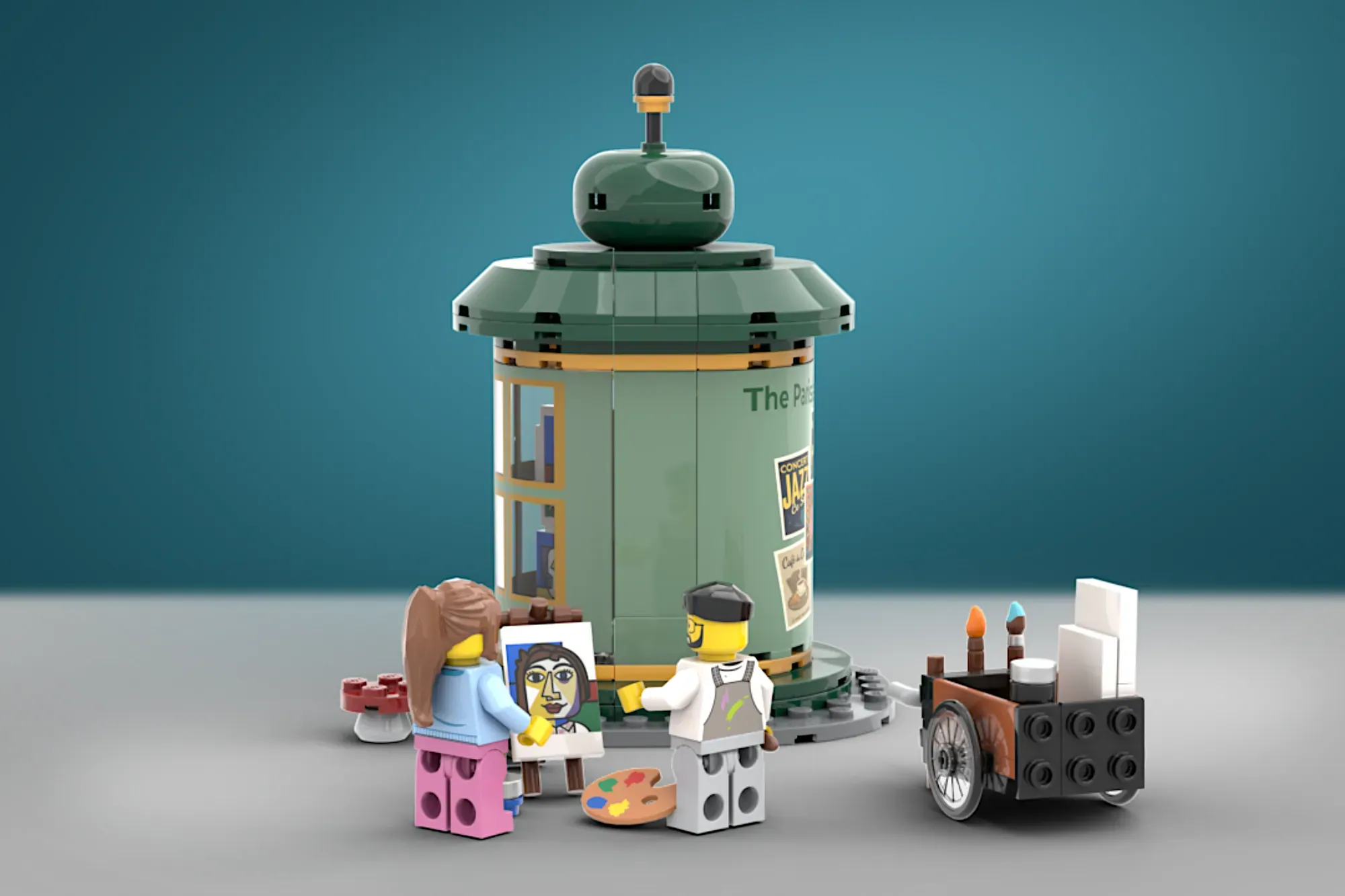 The Parisian Art Pavilion | LEGO® Ideas