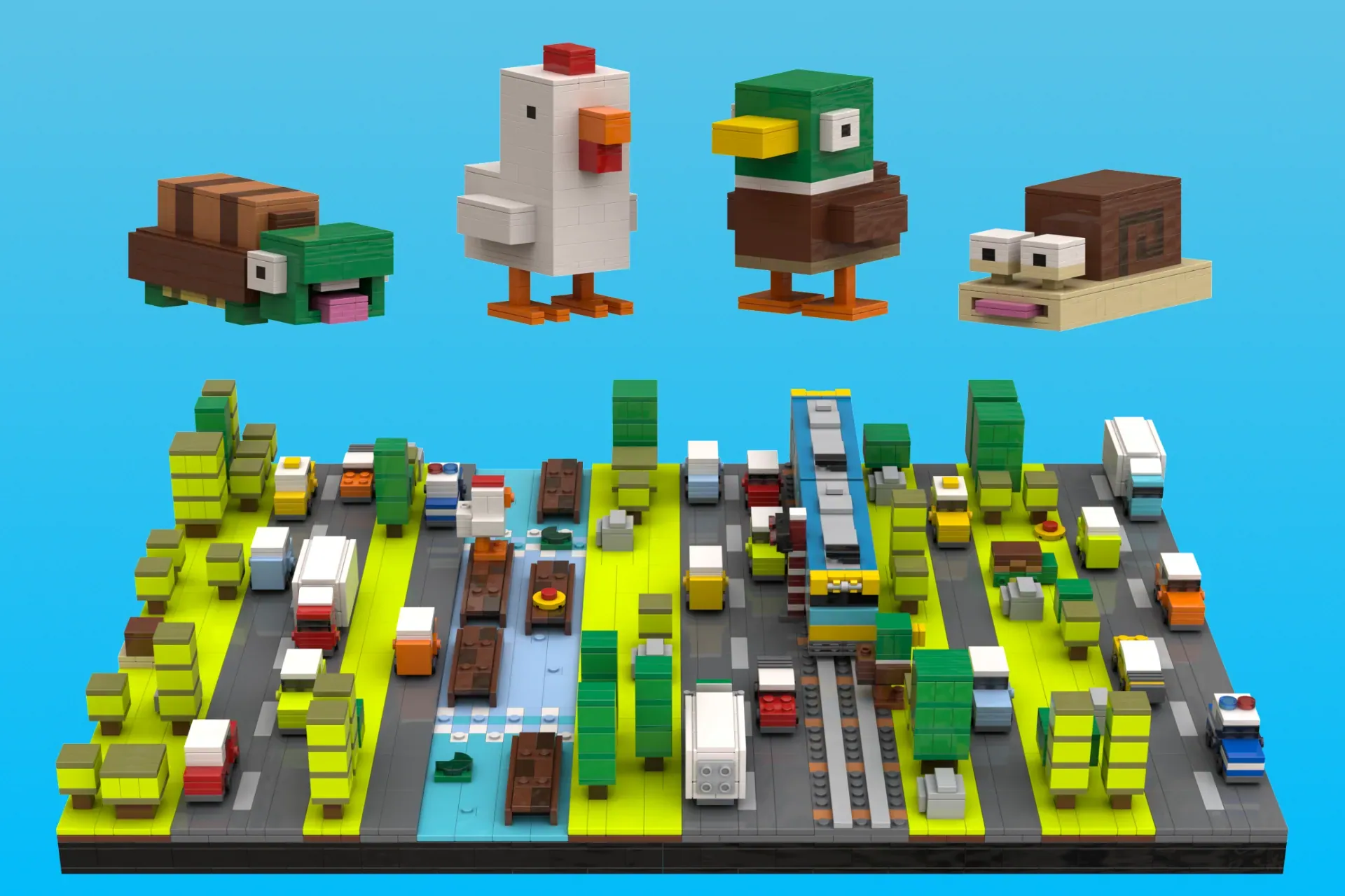 Crossy Road: From Screen to Bricks! | LEGO® Ideas