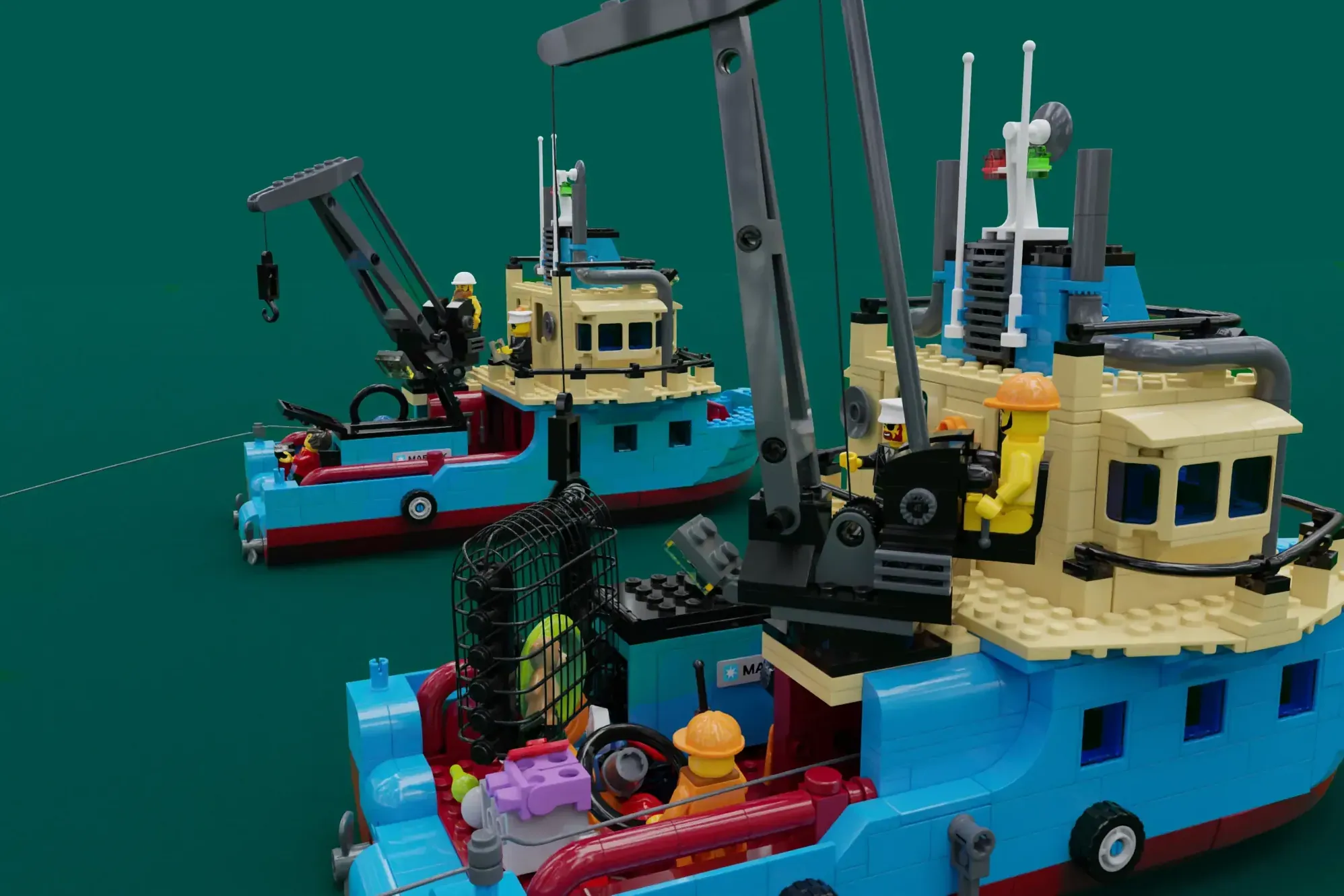 The Ocean Cleanup - System 002 | LEGO® Ideas