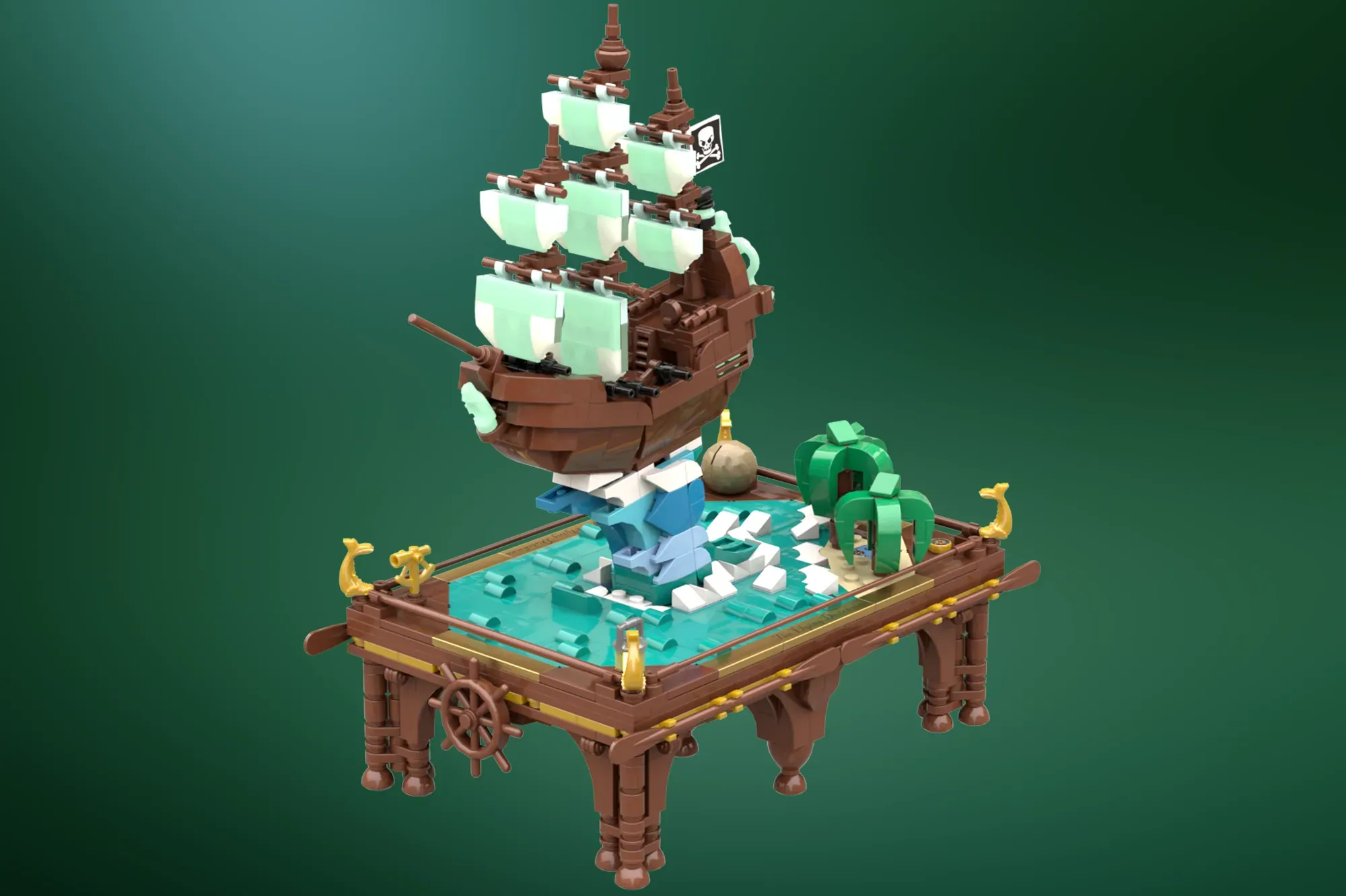 The Flying Dutchman -Diorama- | LEGO® Ideas