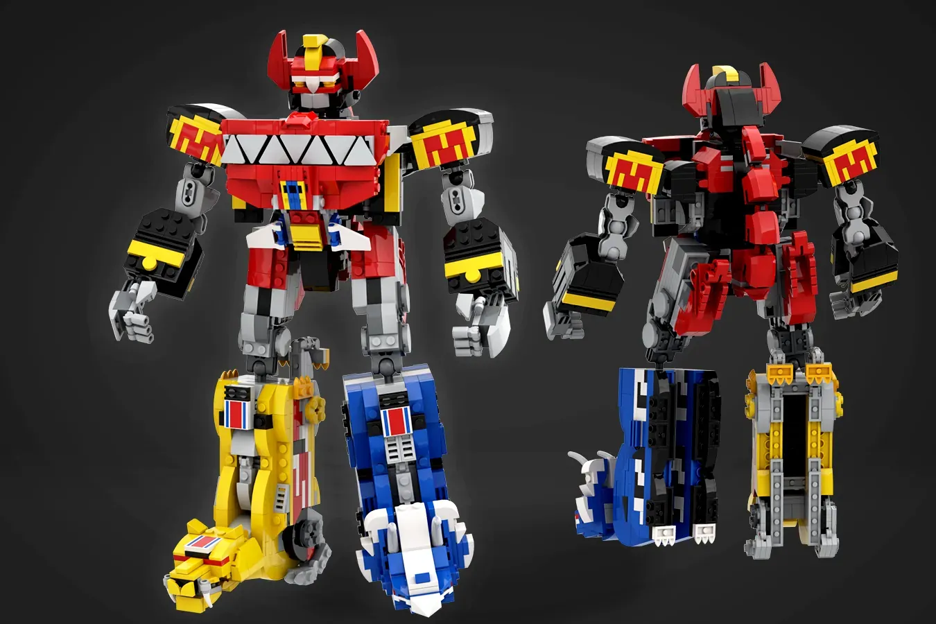 Go Go Power Rangers! Lego Megazord | LEGO® Ideas