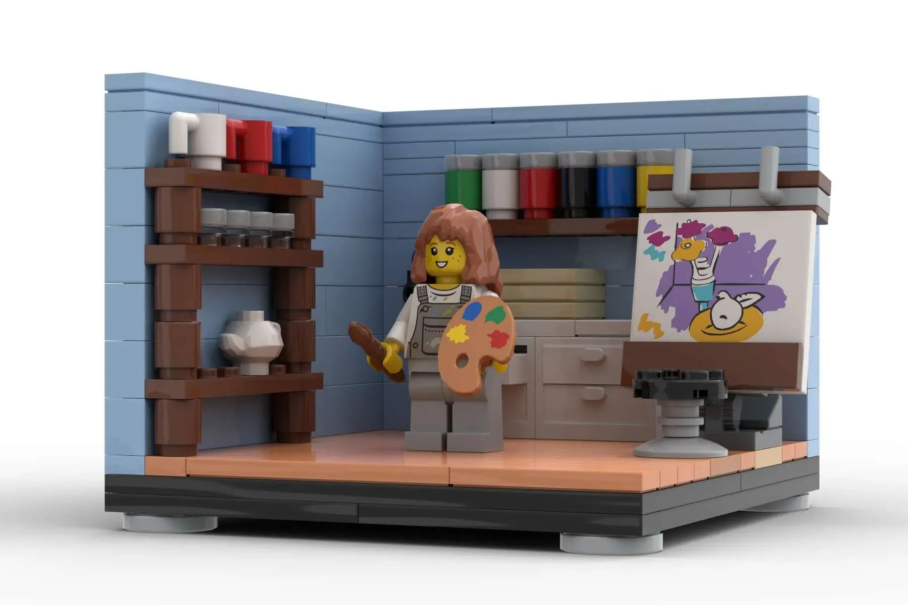Alex's Art Studio | LEGO® Ideas
