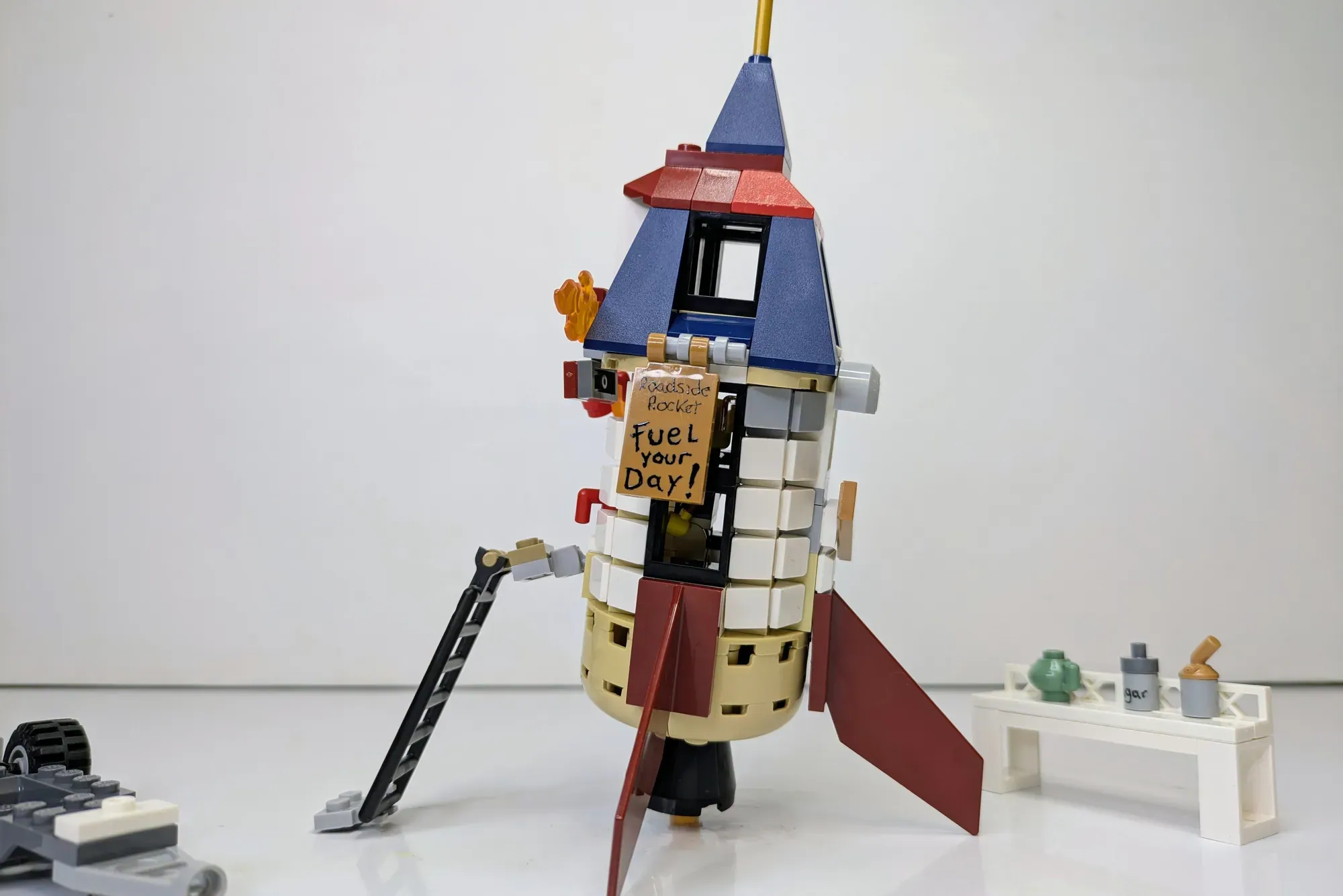 The Roadside Rocket -Mobile Tea and Coffee Vendor | LEGO® Ideas