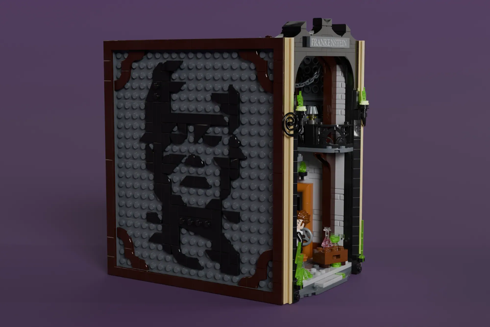 Frankenstein: Book Nook | LEGO® Ideas