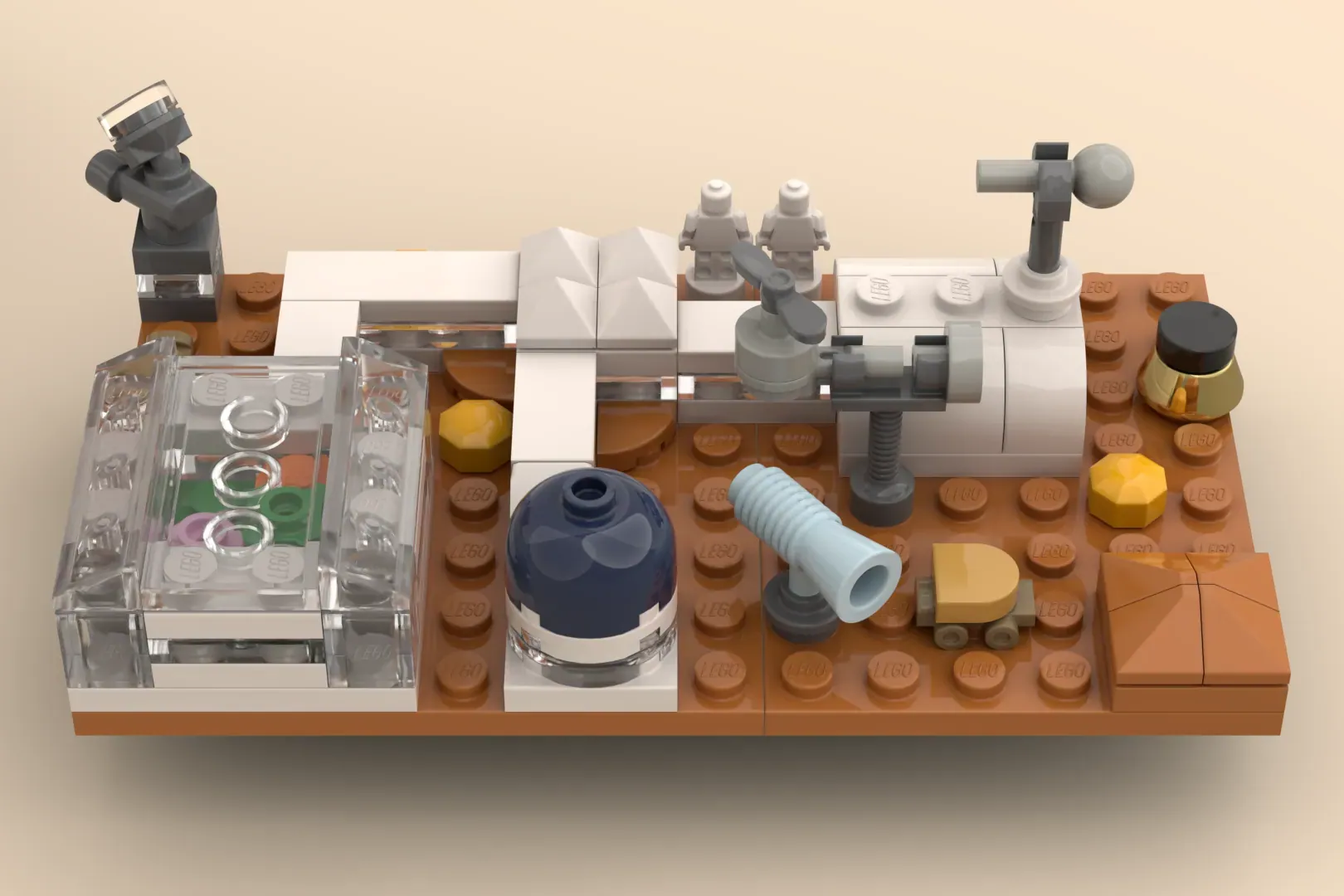 Mini Modular Martian Base Camp | LEGO® Ideas