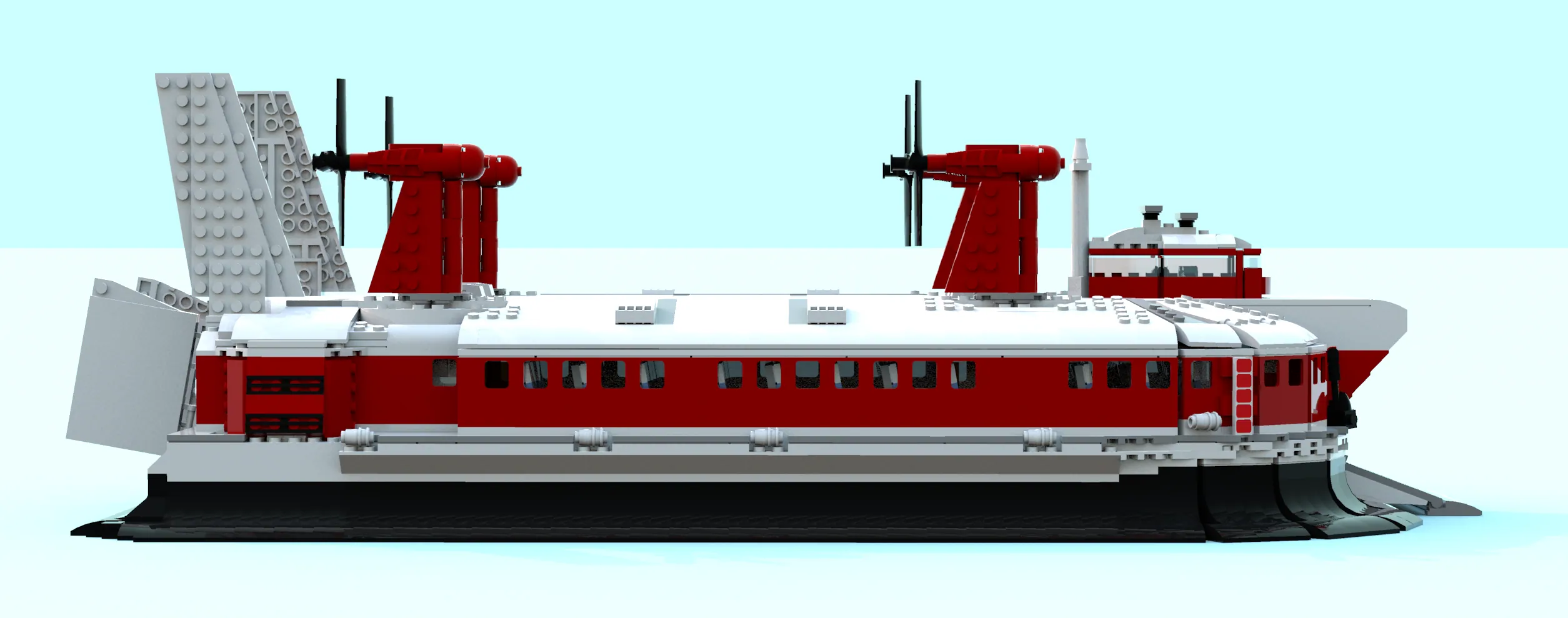Mountbatten Class SR.N4 Hovercraft | LEGO® Ideas