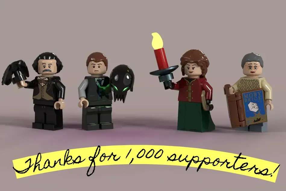 LEGO IDEAS - The Spooky Authors Collection: Shelley, Poe, Lovecraft ...