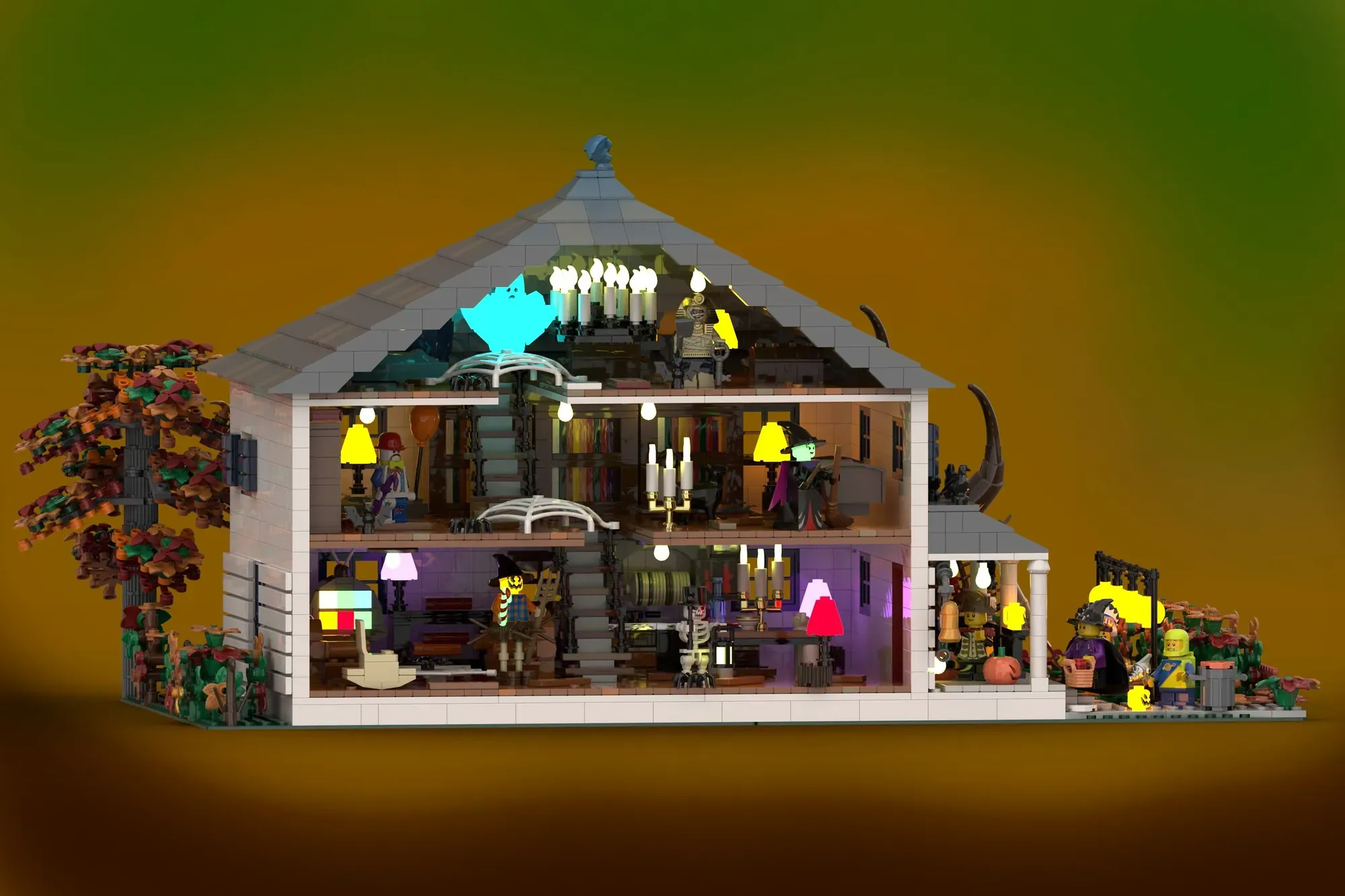 Midnight at the Scary House | LEGO® Ideas