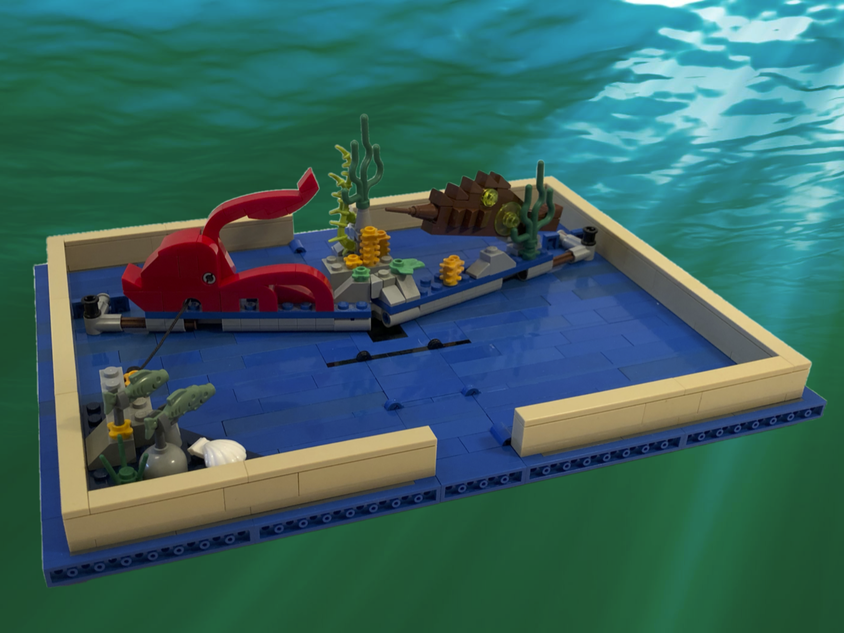 20000 Leagues Under The Sea Lego Nautilus