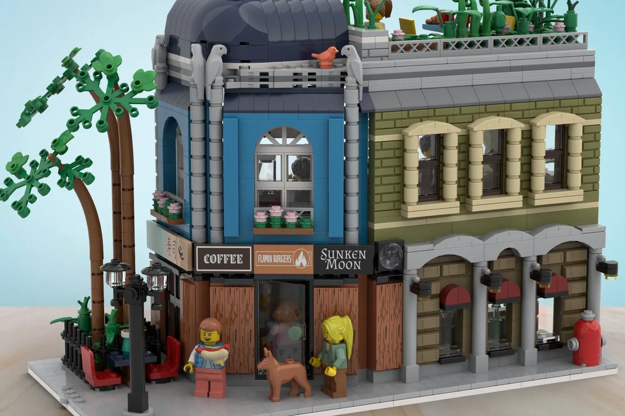 Urban Indoor Street Restaurant | LEGO® Ideas