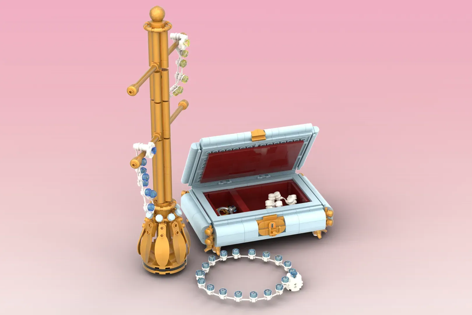 Vintage Jewellery Stand and Box | LEGO® Ideas