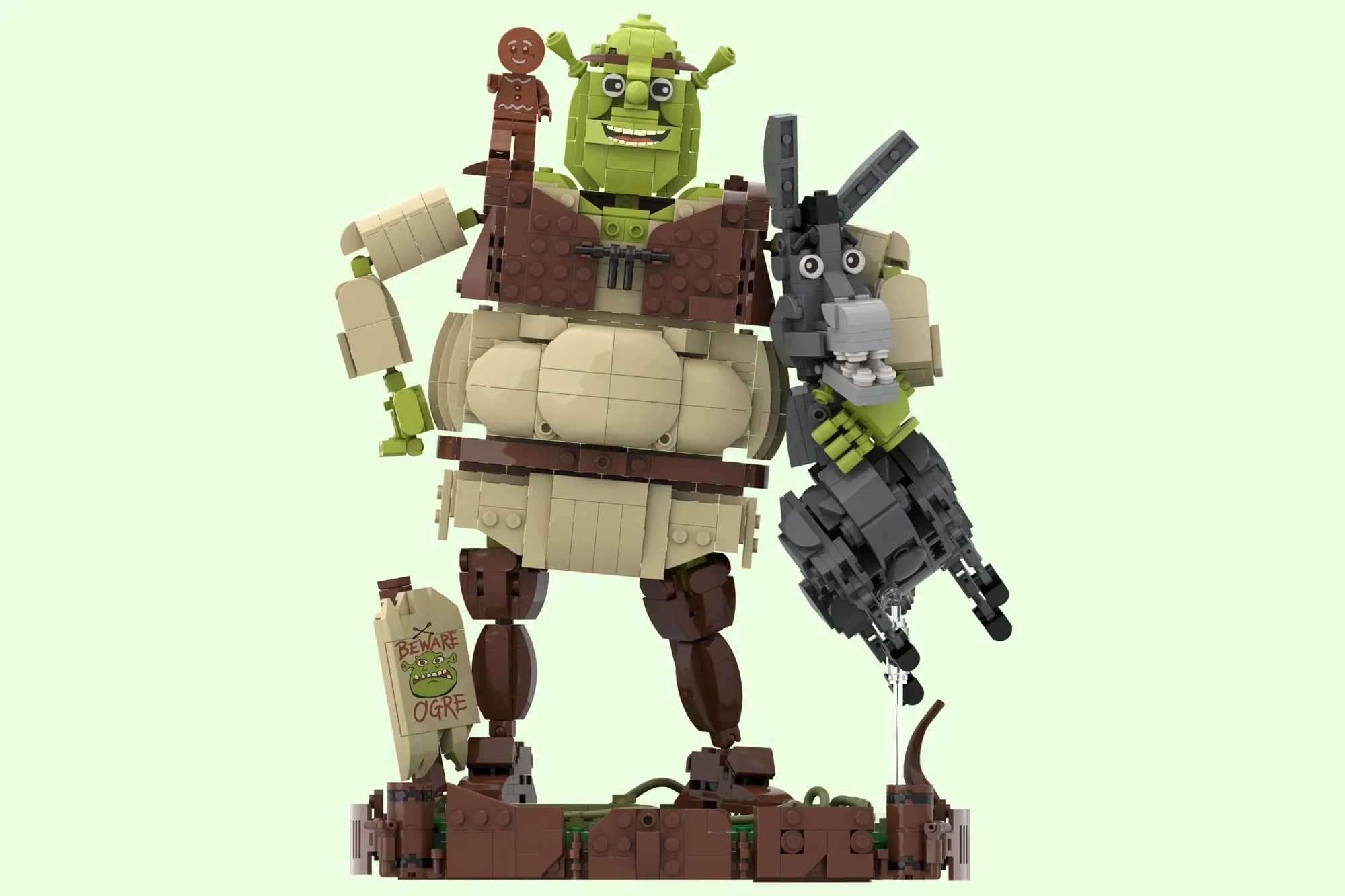 Shrek’s Swamp – Display Model Featuring Shrek and Friends | LEGO® Ideas