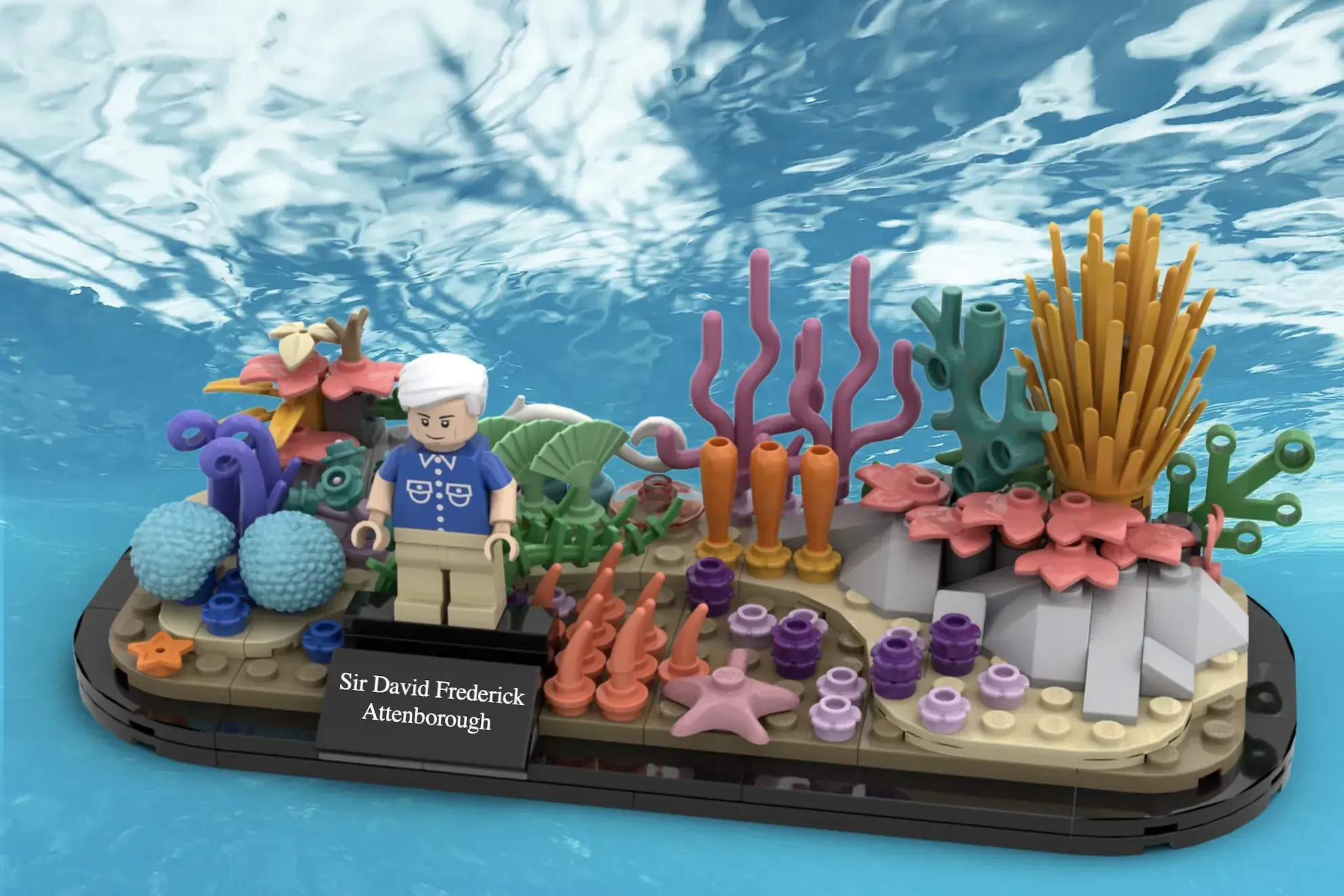 Sir David Frederick Attenborough Tribute | LEGO® Ideas