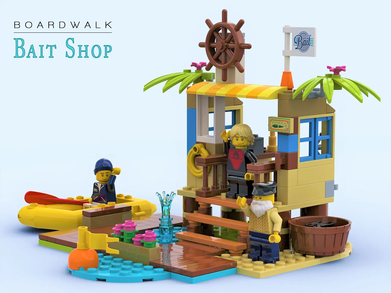 Boardwalk Bait Shop | LEGO® Ideas