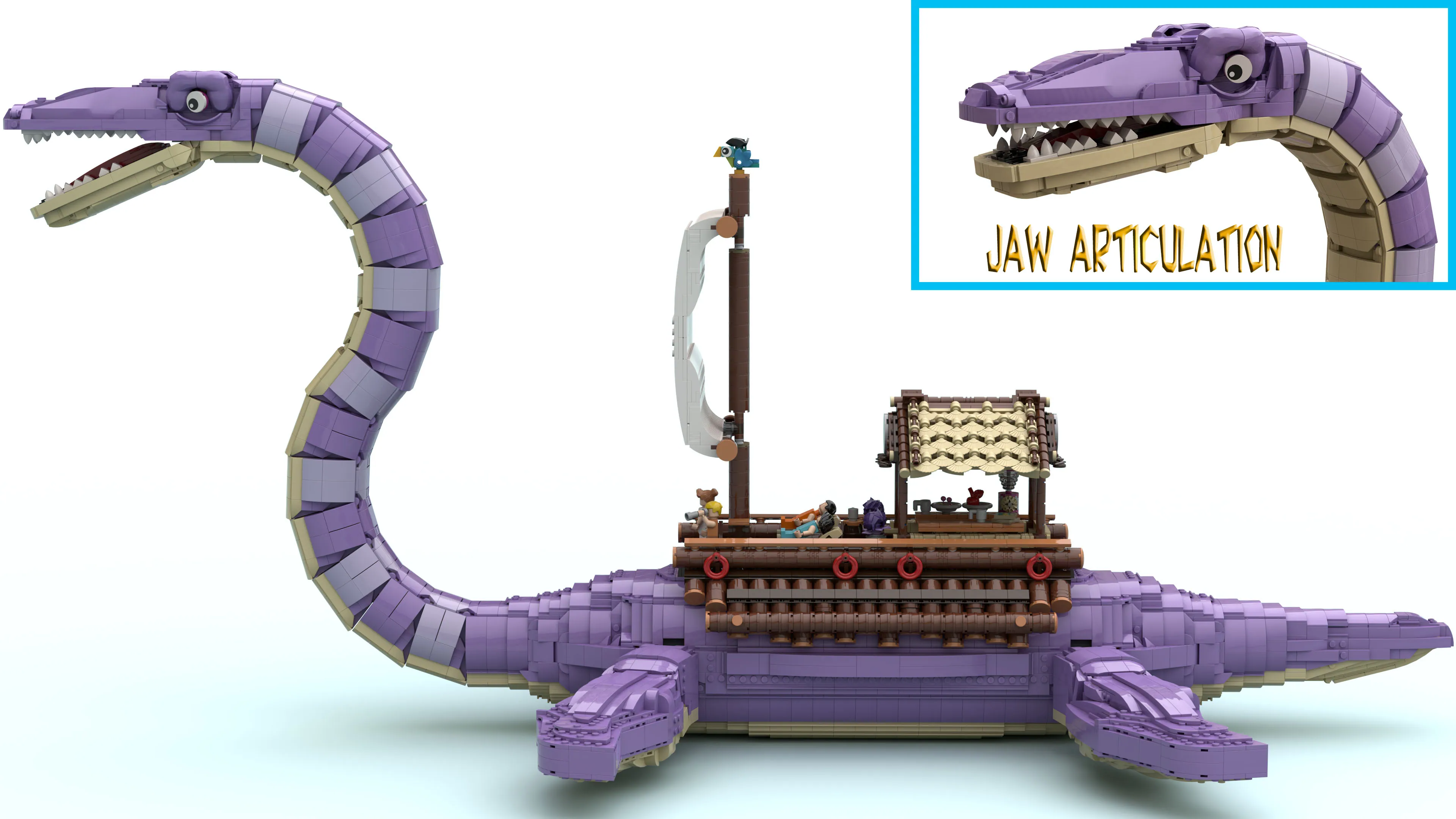 Plesiosaurus Adventure Cruise | LEGO® Ideas