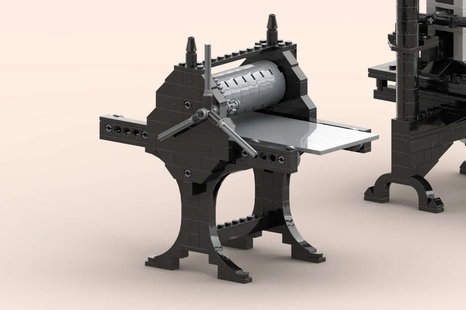 Two Working LEGO Printing Presses | LEGO® Ideas