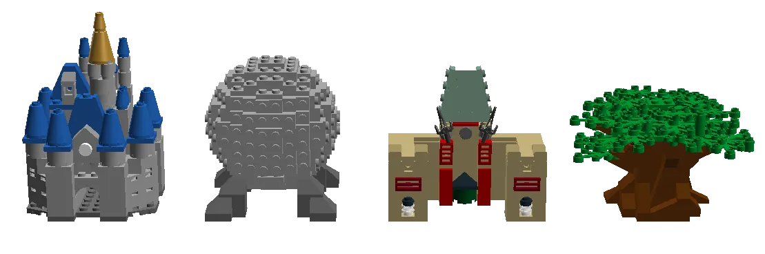 Walt DIsney World Park Icons | LEGO® Ideas