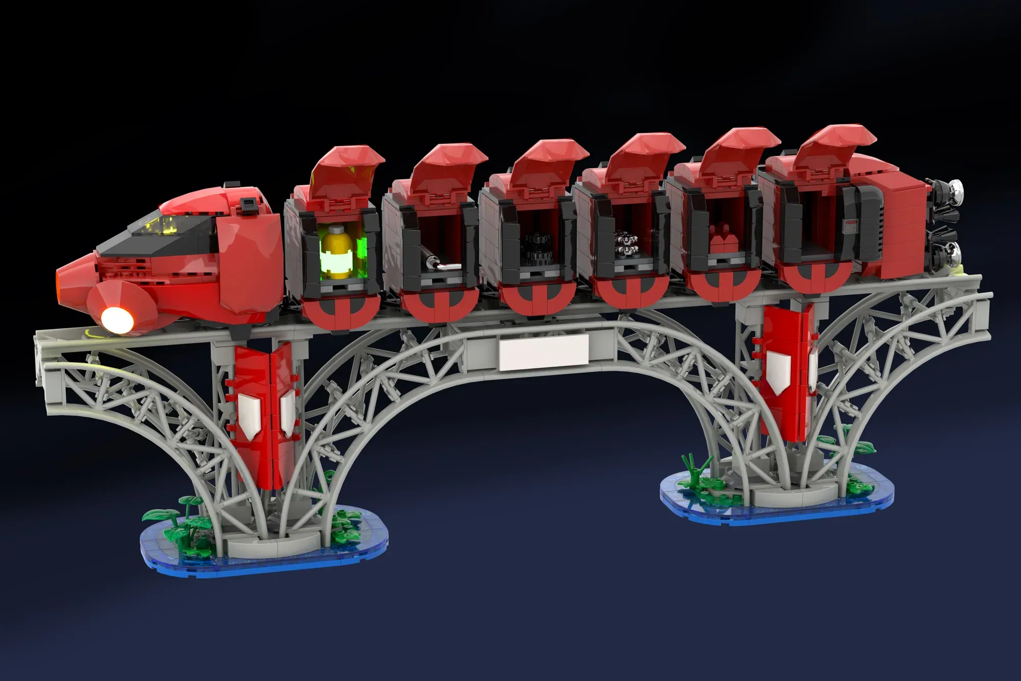 Caterpillar Freight Train | LEGO® Ideas