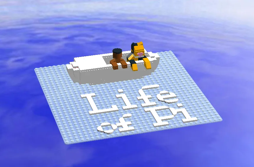 'Life of Pi' 3D Book Cover | LEGO® Ideas