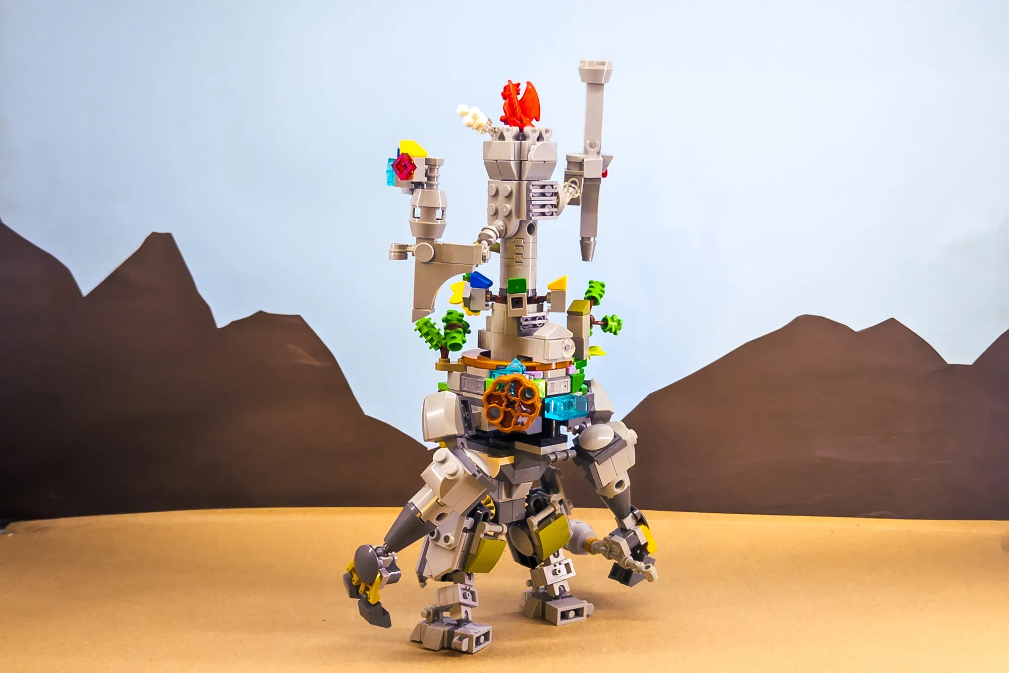 The Wandering Castle | LEGO® Ideas