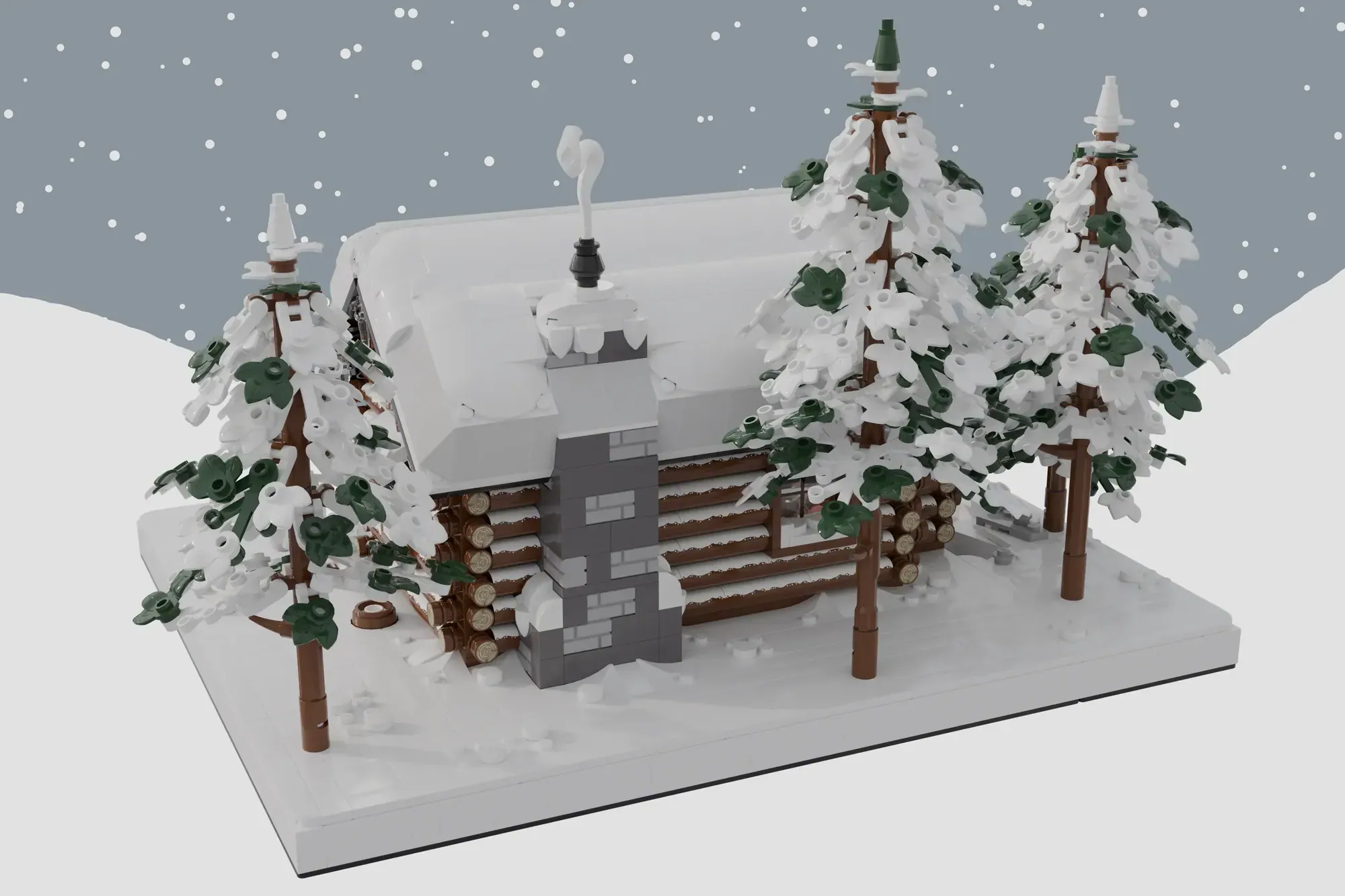 Snowed in Cabin | LEGO® Ideas