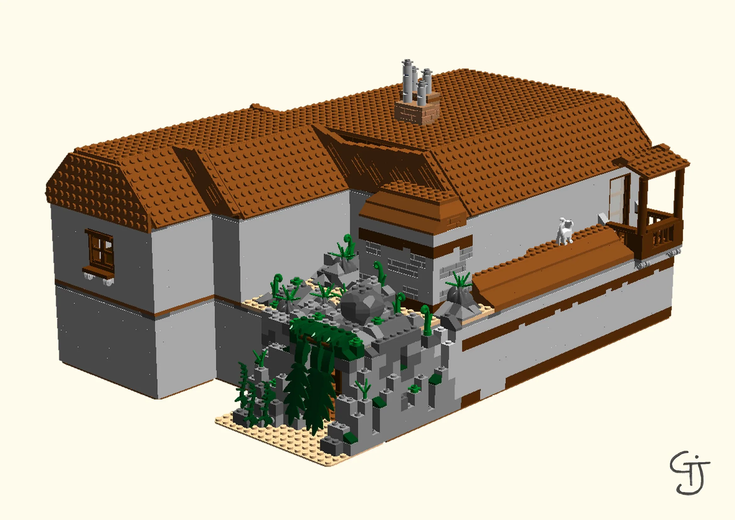 De la Vega's Hacienda - From Walt Disney's Zorro | LEGO® Ideas