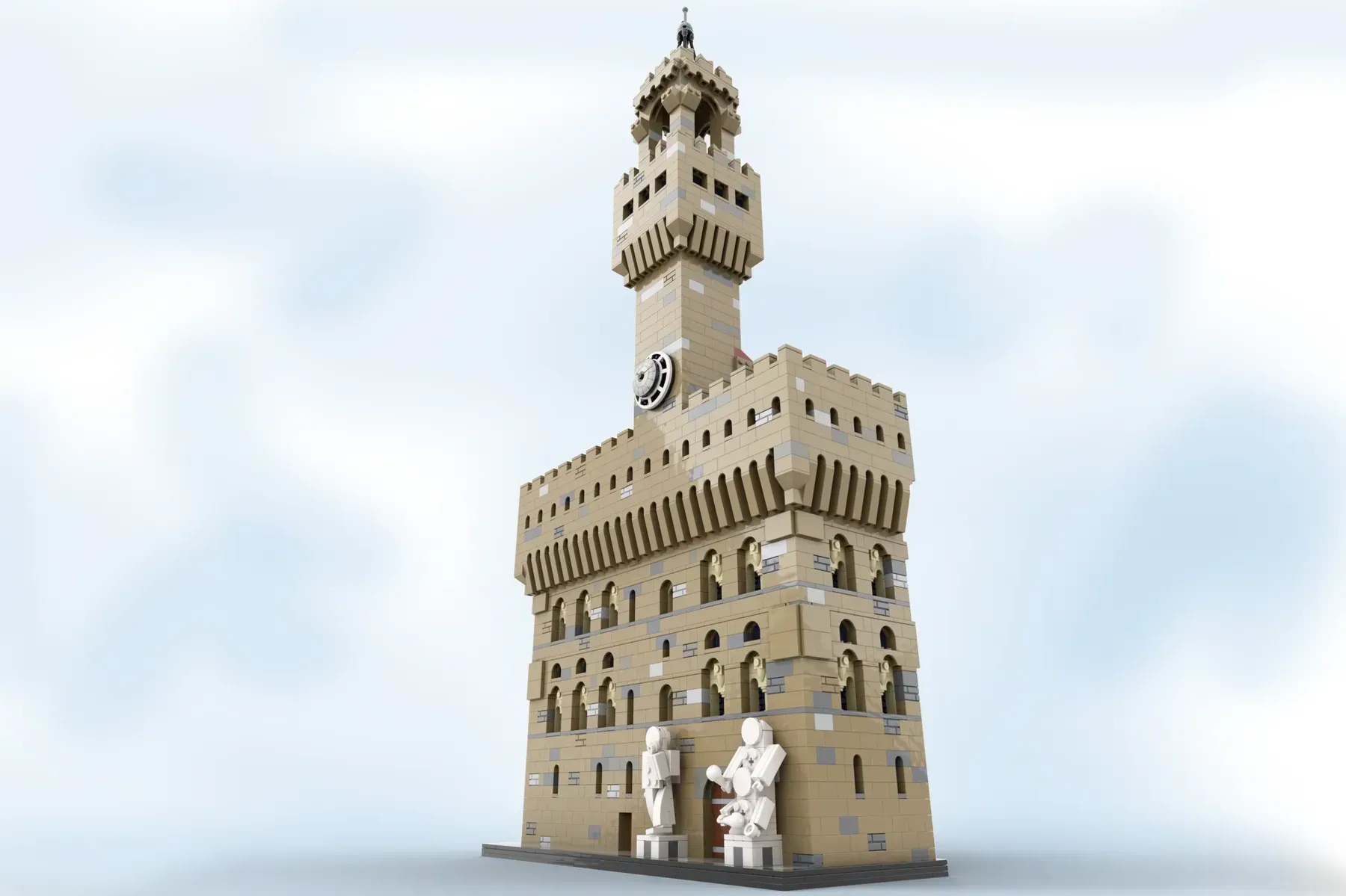 Palazzo Vecchio With Statue of David | LEGO® Ideas