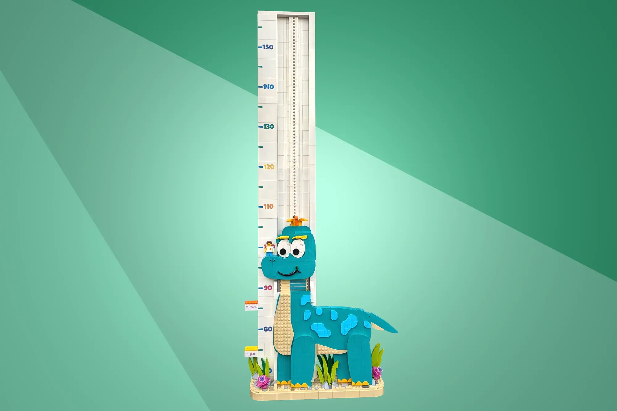 Height Chart for Children - Growing Dinosaur | LEGO® Ideas