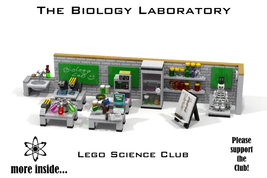 The Biology Laboratory / Lego Science Club (Part3) | LEGO® Ideas