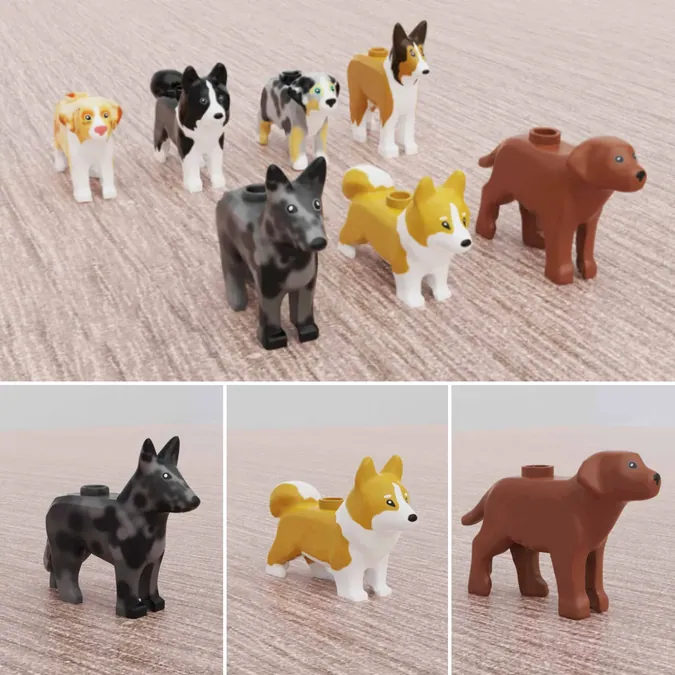 LEGO IDEAS - Dogs' Fun Park - Playable Dog Run