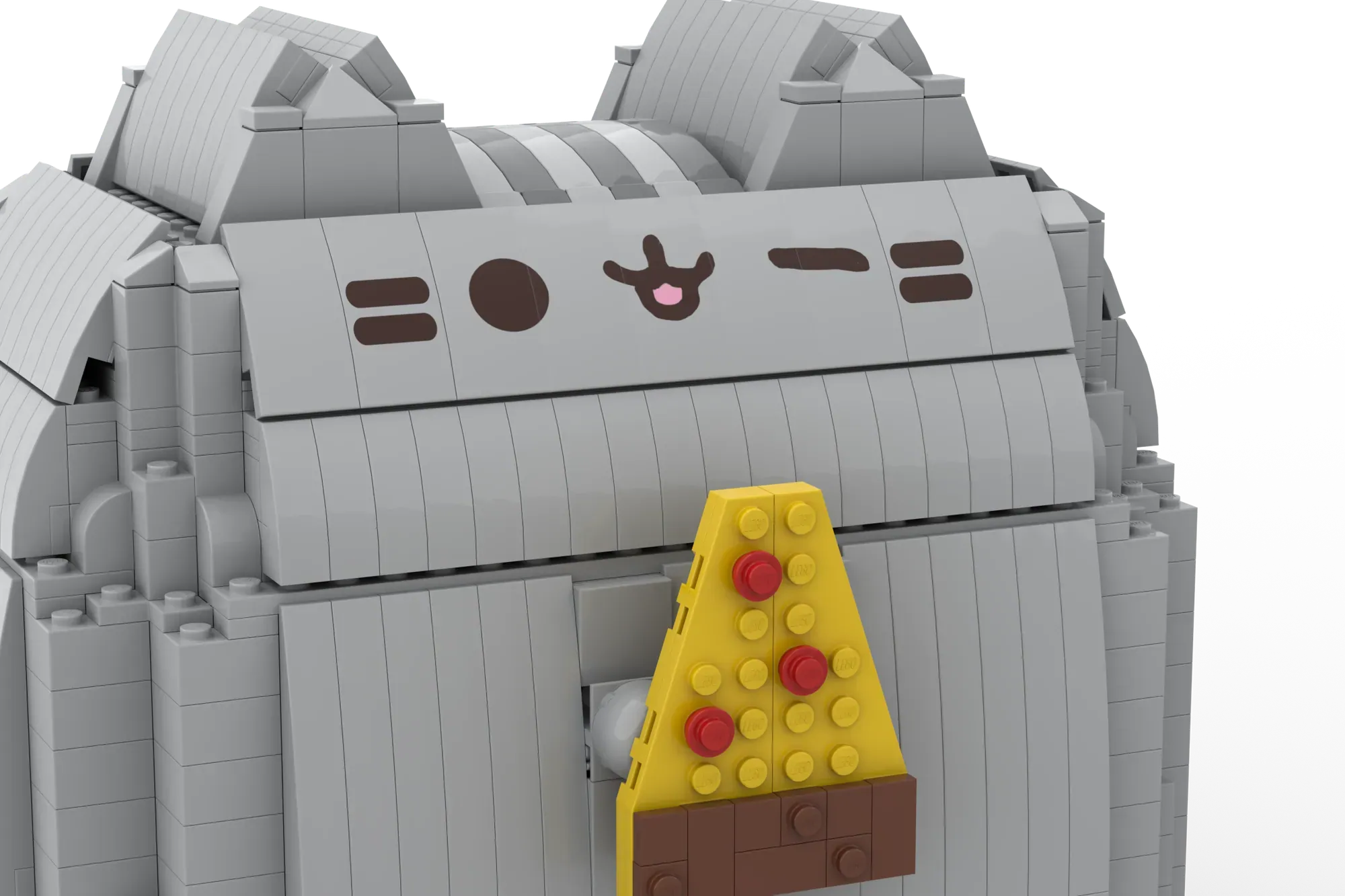 Pusheen With Pizza | LEGO® Ideas