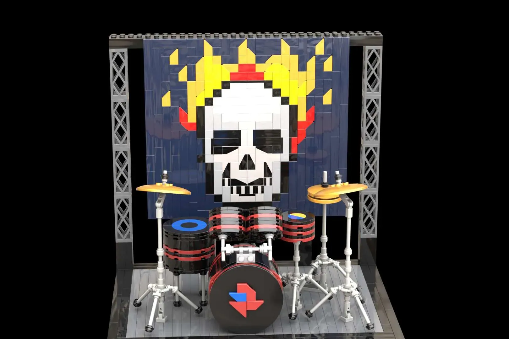 Heavy Metal Drumkit | LEGO® Ideas