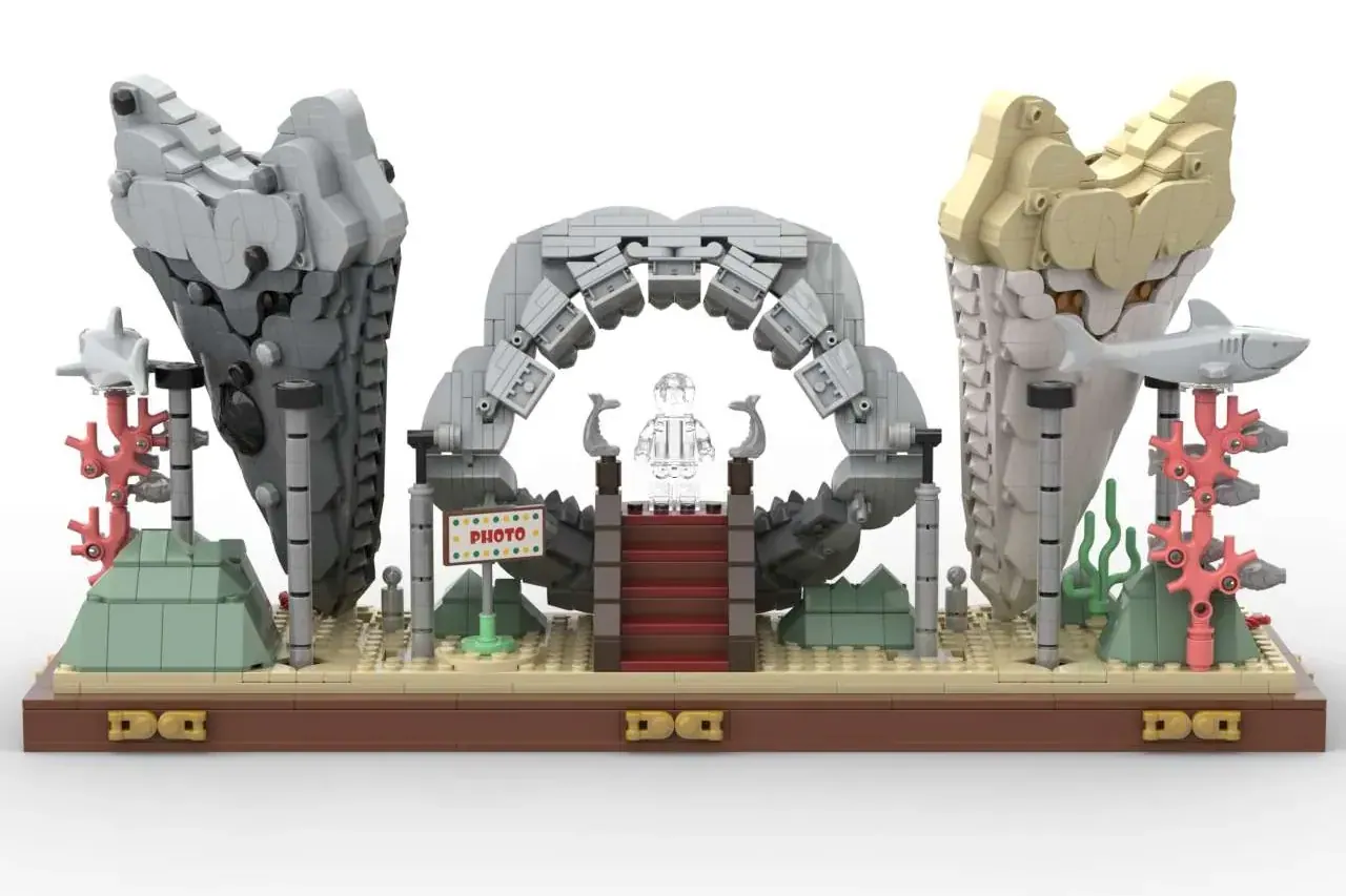 Megalodon Shark Tooth Display | LEGO® Ideas