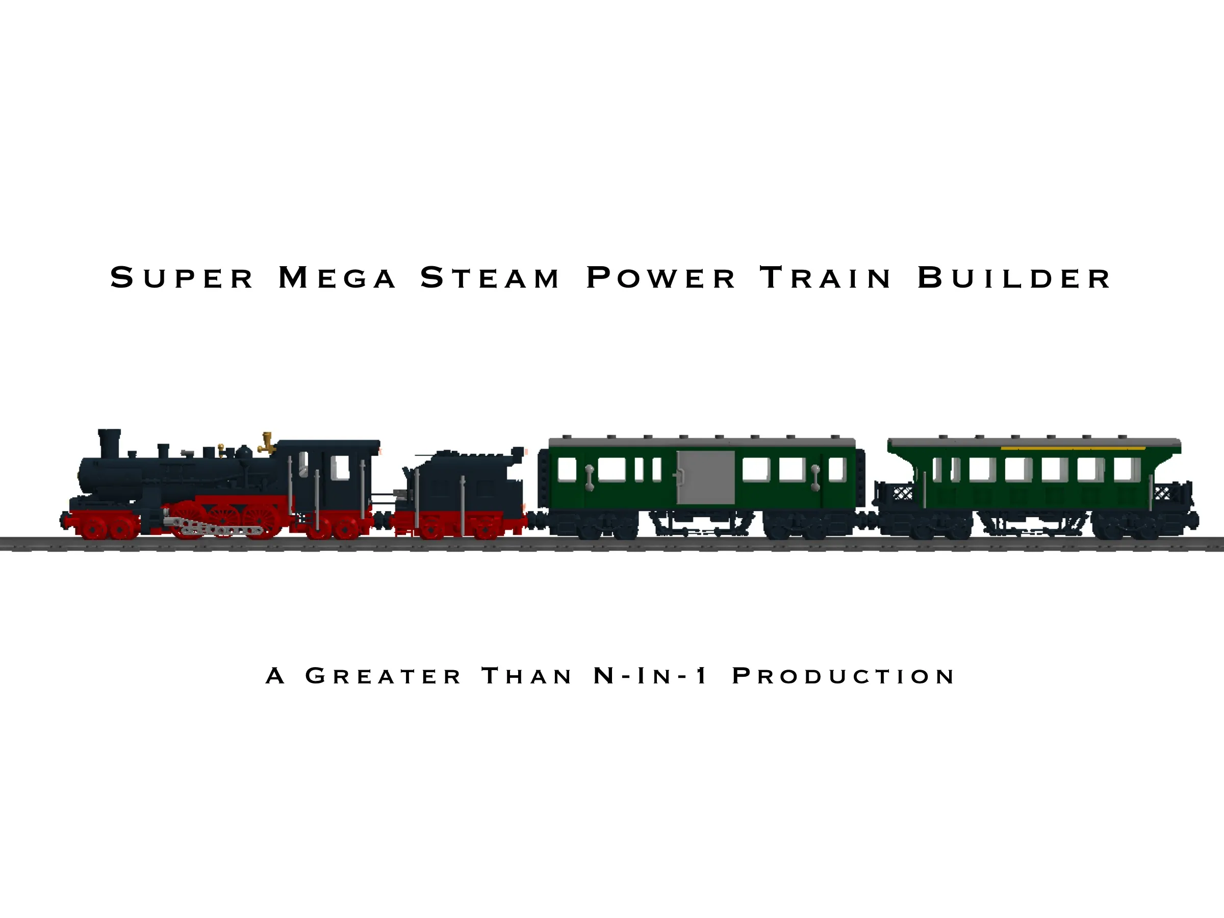 Super Mega Steam Power Train Builder Production | LEGO® Ideas