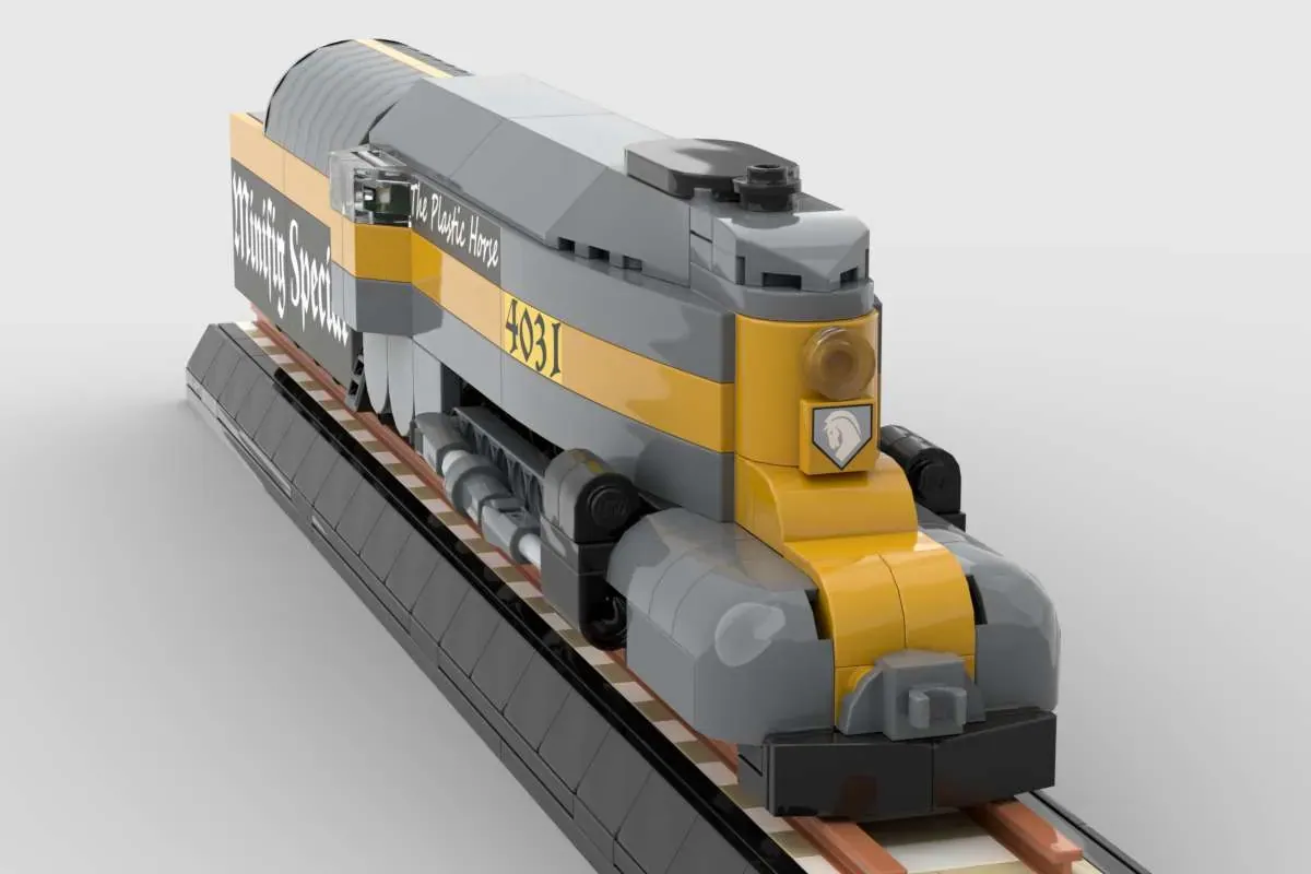 Midi Scale Streamline Steam Locomotive Display | LEGO® Ideas