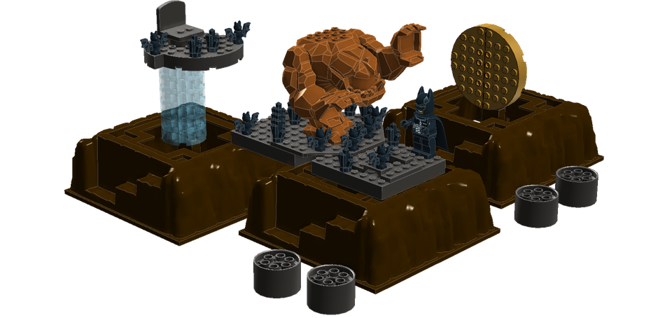 Lego Batman Clayface Minifigure