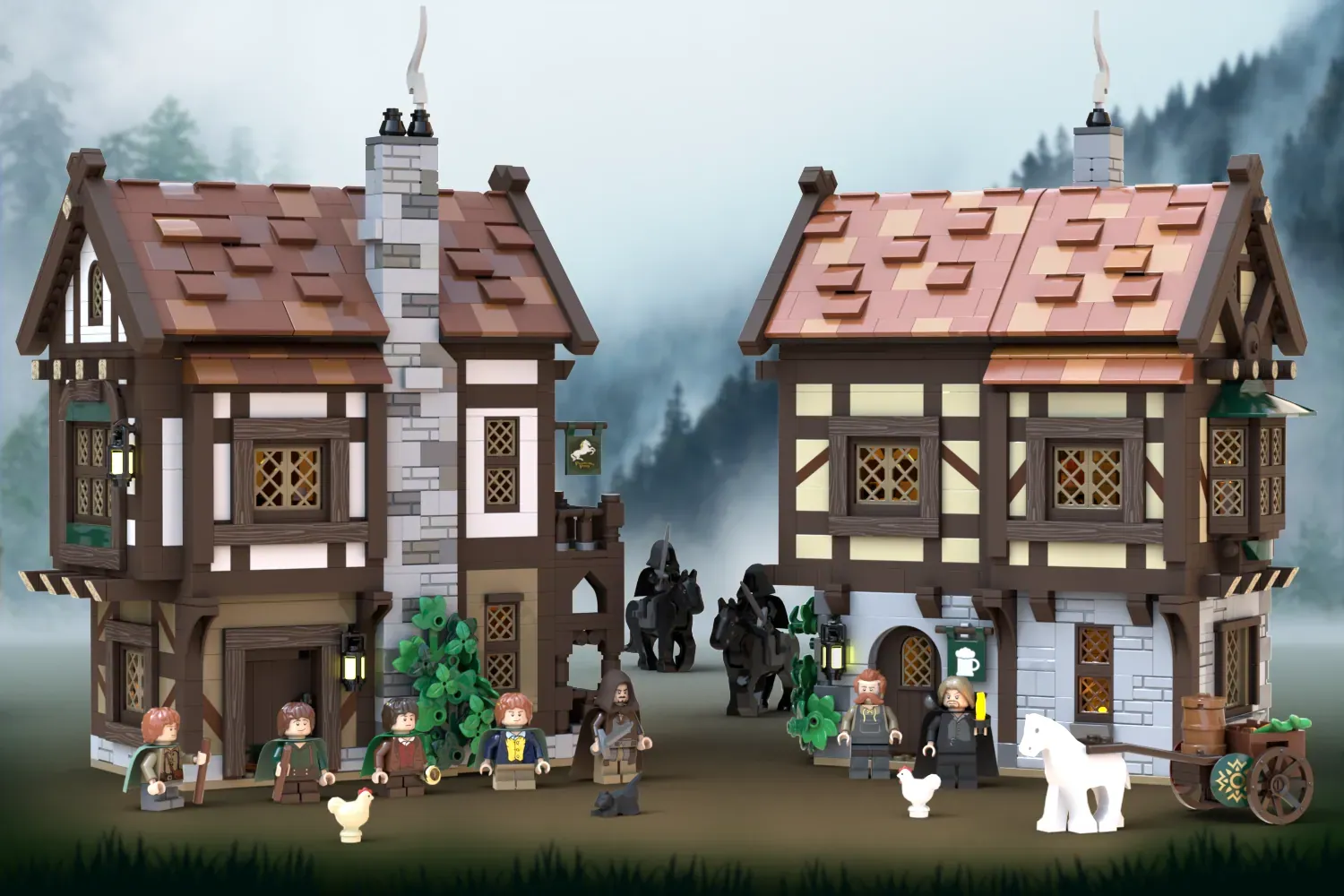 The Inn of the Prancing Pony - LoTR | LEGO® Ideas