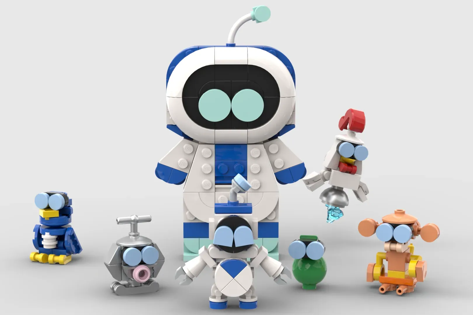 Astro Bot (And Friends) | LEGO® Ideas