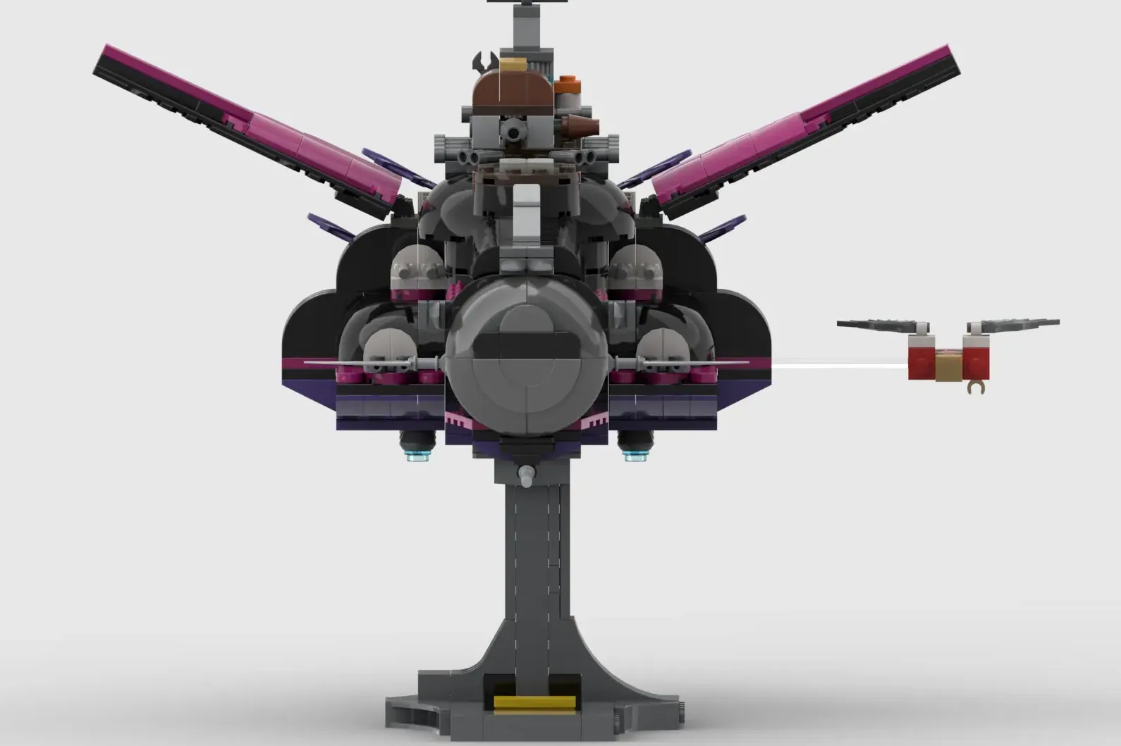 Kirby: Battleship Halberd Mini Display | LEGO® Ideas