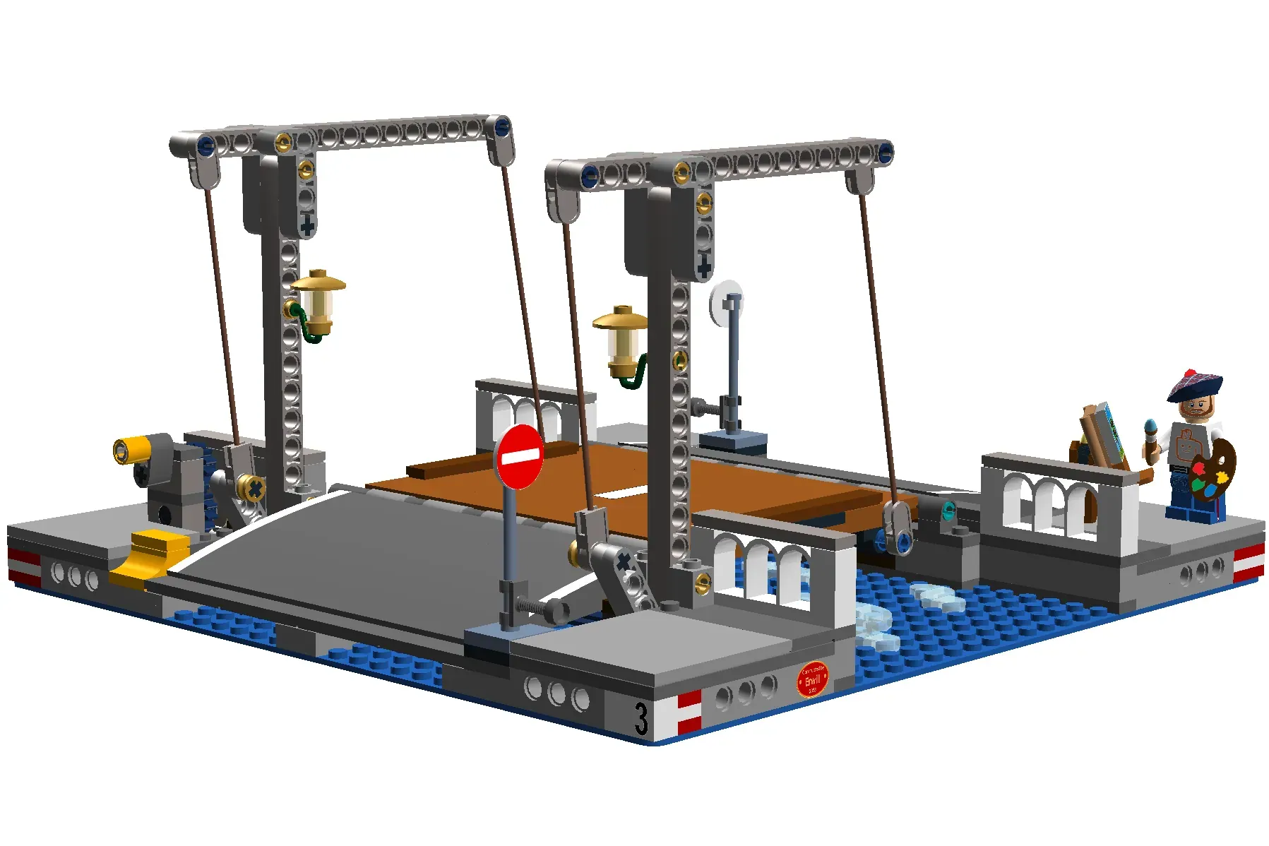 Fully Functional Drawbridge | LEGO® Ideas