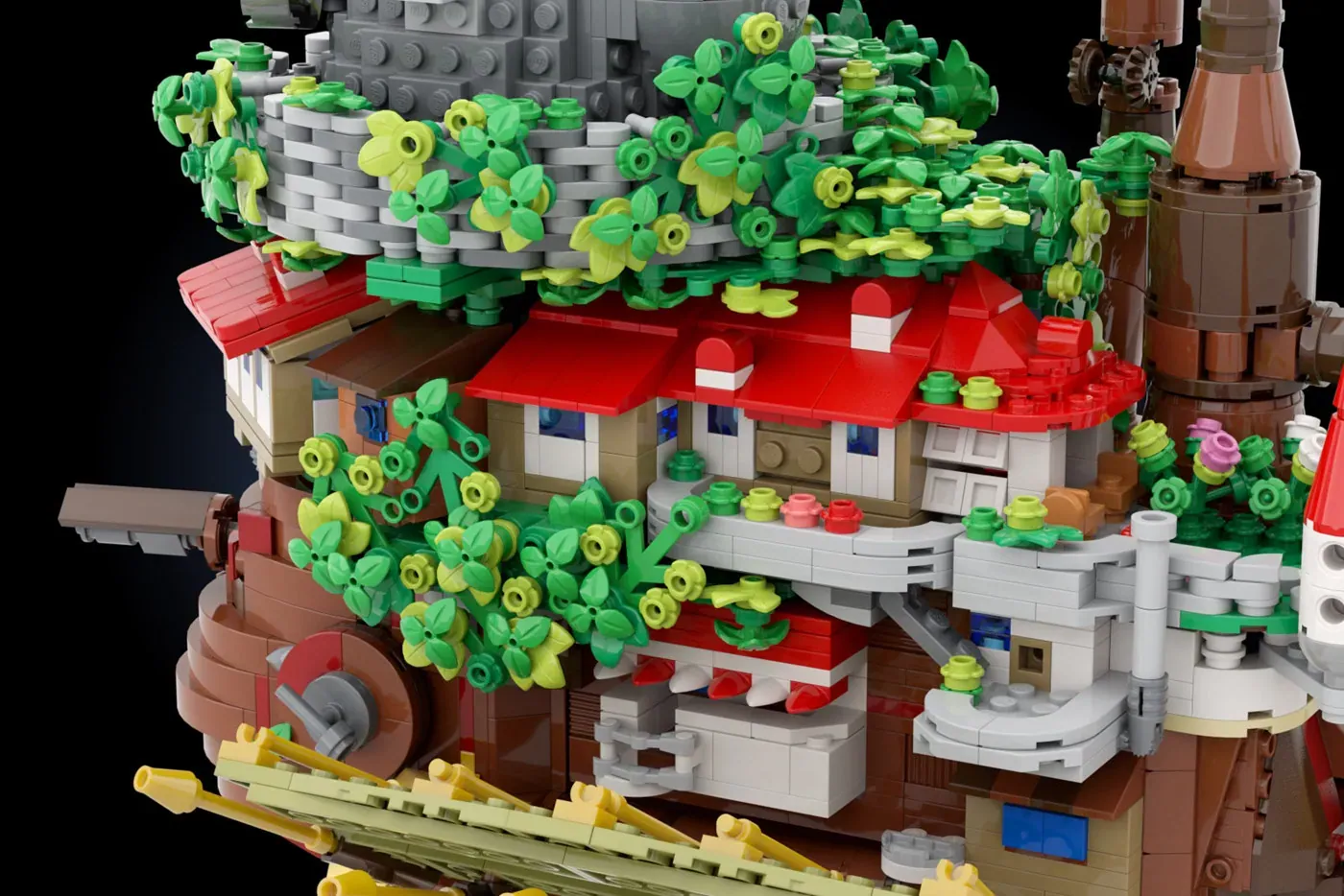 Howl's Moving Castle - Flying Version | LEGO® Ideas