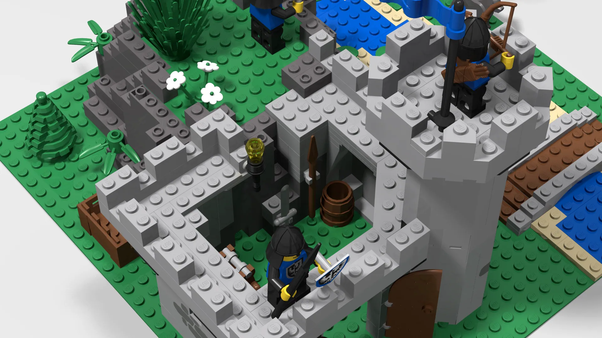 Medieval River Outpost | LEGO® Ideas