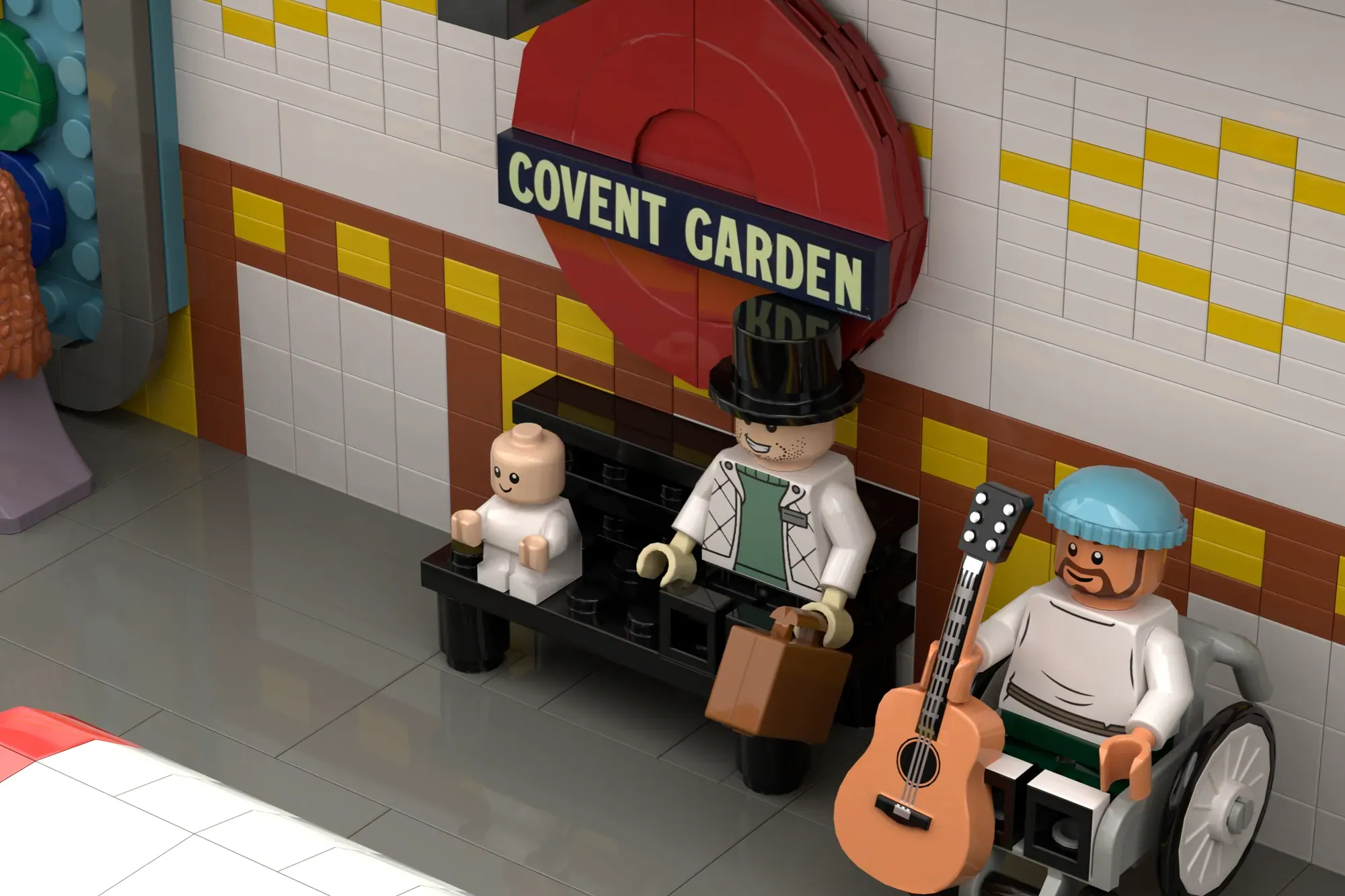 London Underground: Covent Garden Underground Station | LEGO® Ideas