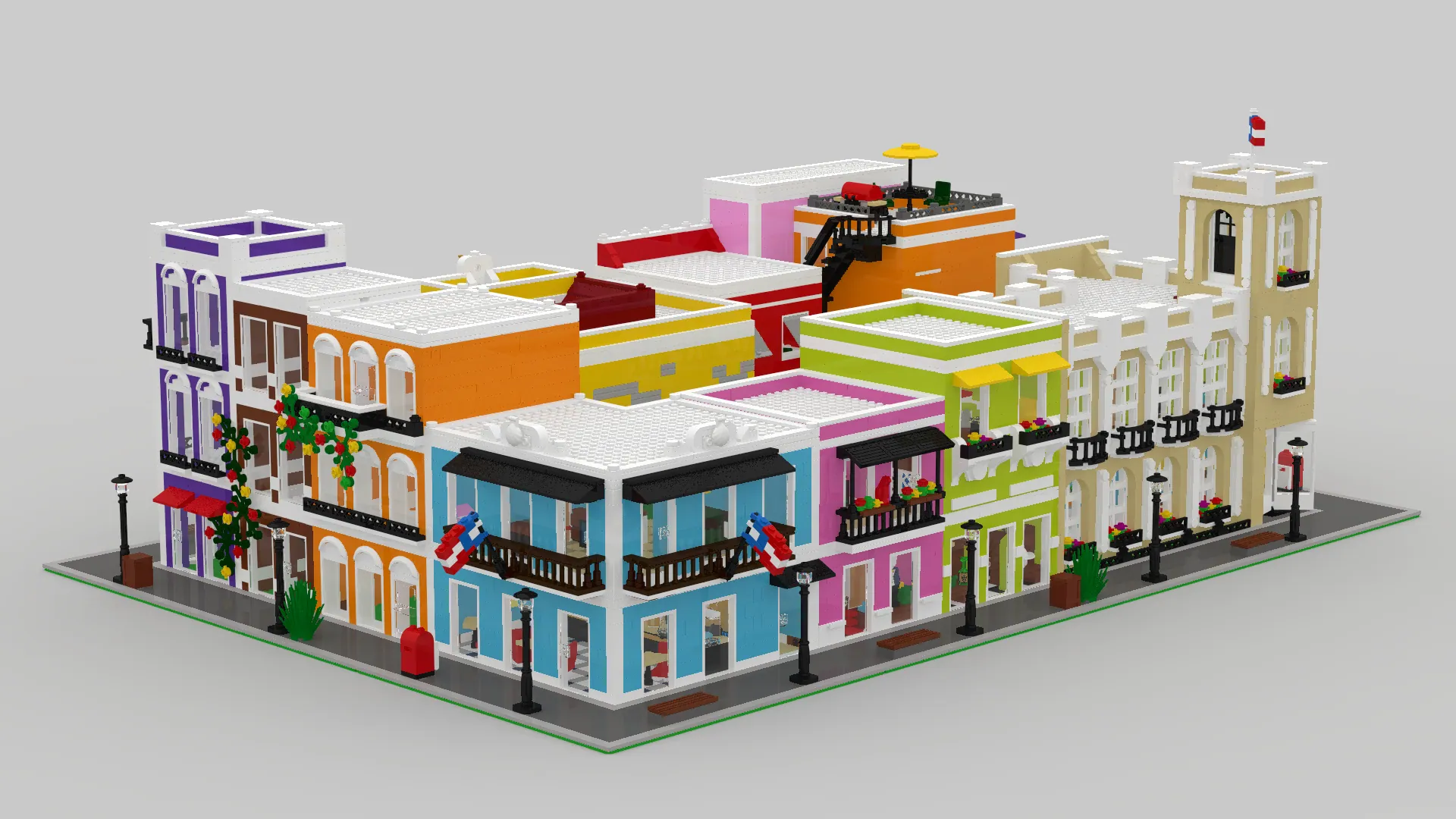 San Juan Art Gallery | LEGO® Ideas
